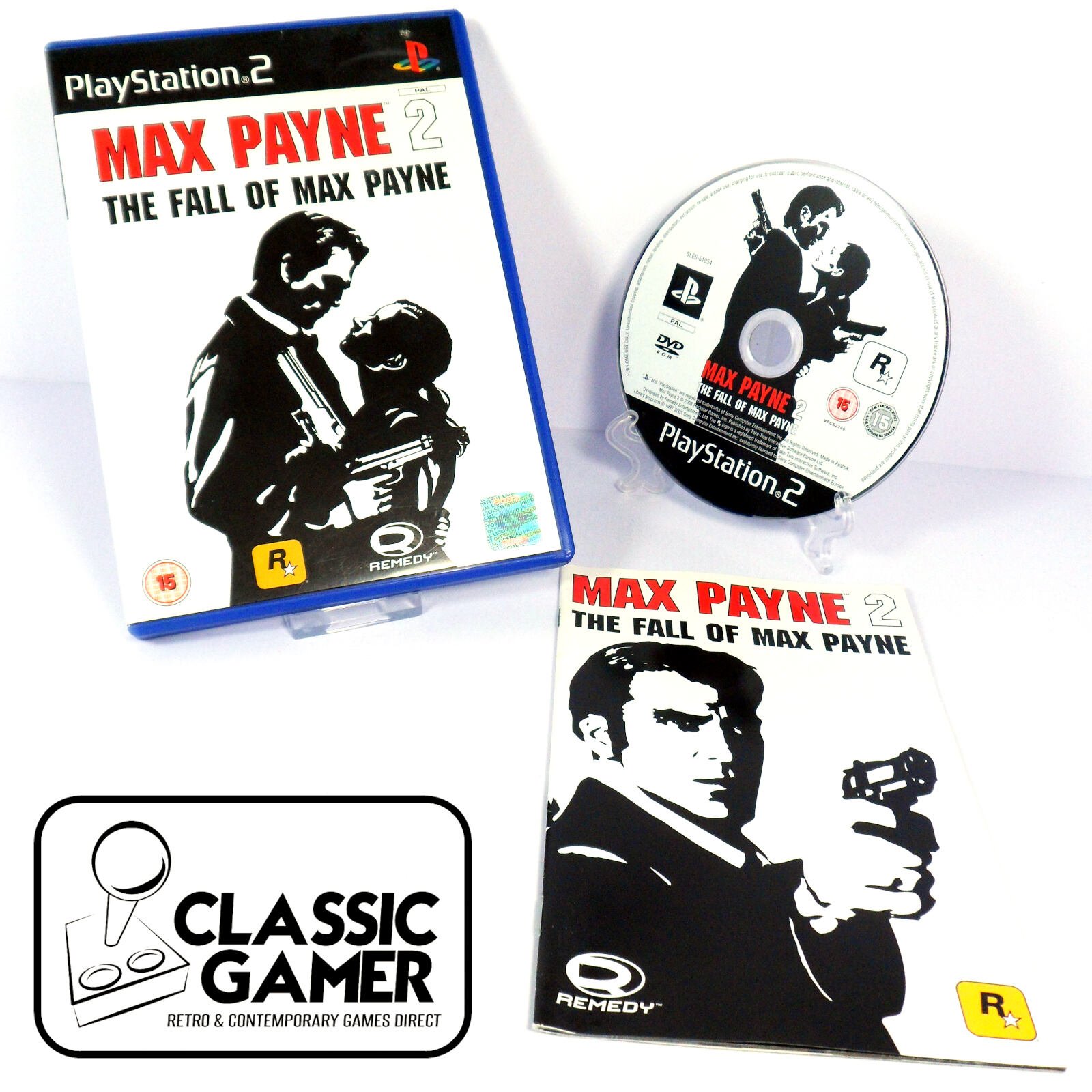 Max Payne 2: The Fall of Max Payne (Sony PlayStation 2) - ClassicGamer ...