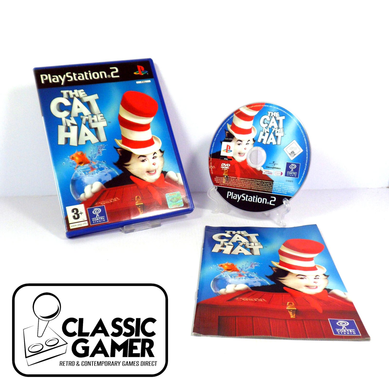 The Cat In The Hat (Dr Seuss) (Sony PlayStation 2) - ClassicGamer ...