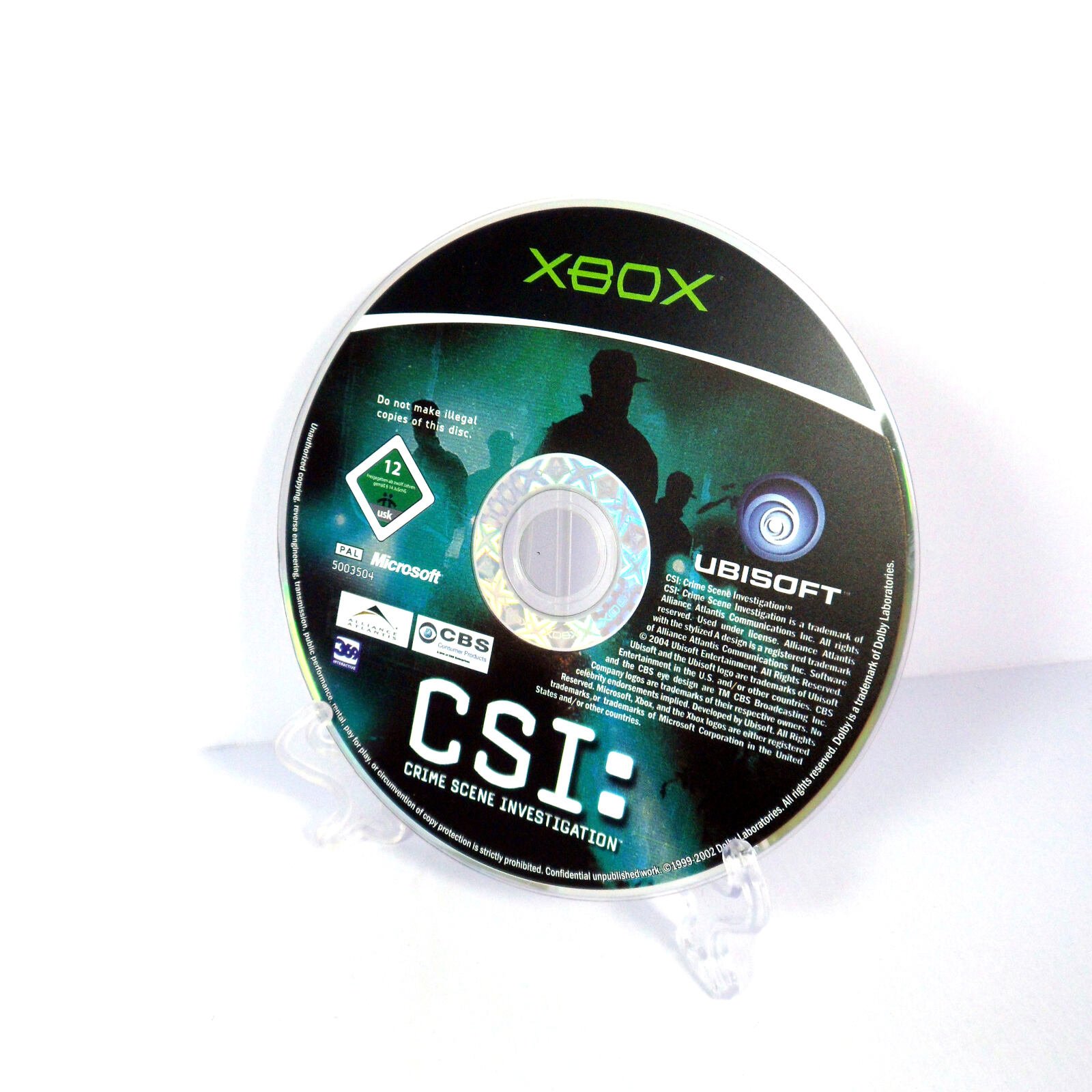 CSI: Crime Scene Investigation (Microsoft Xbox) - ClassicGamer: Classic ...