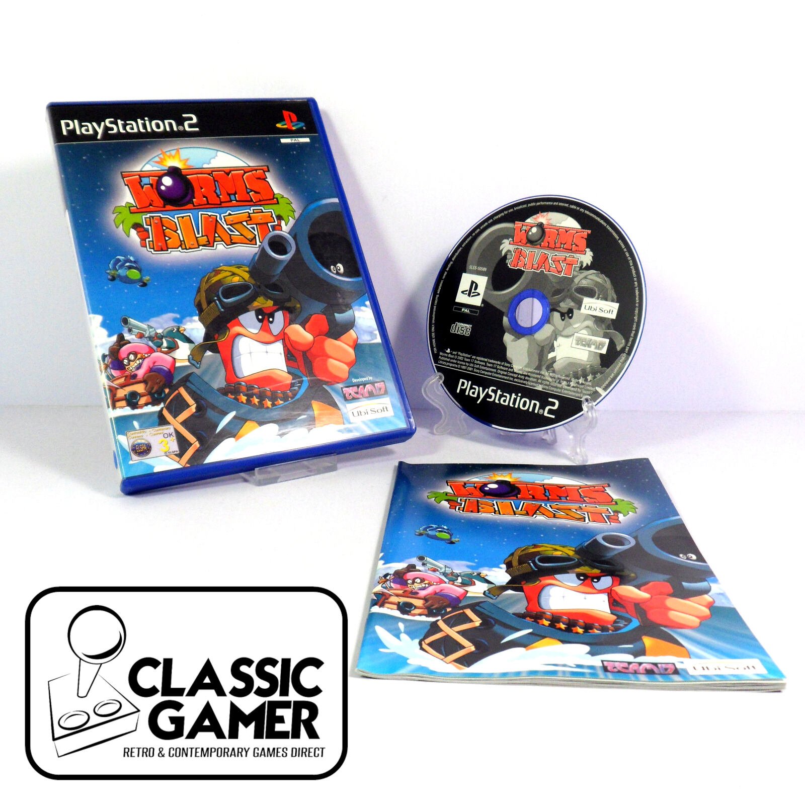 Worms Blast (Sony PlayStation 2) - ClassicGamer: Classic & Retro Games for Sale in the UK