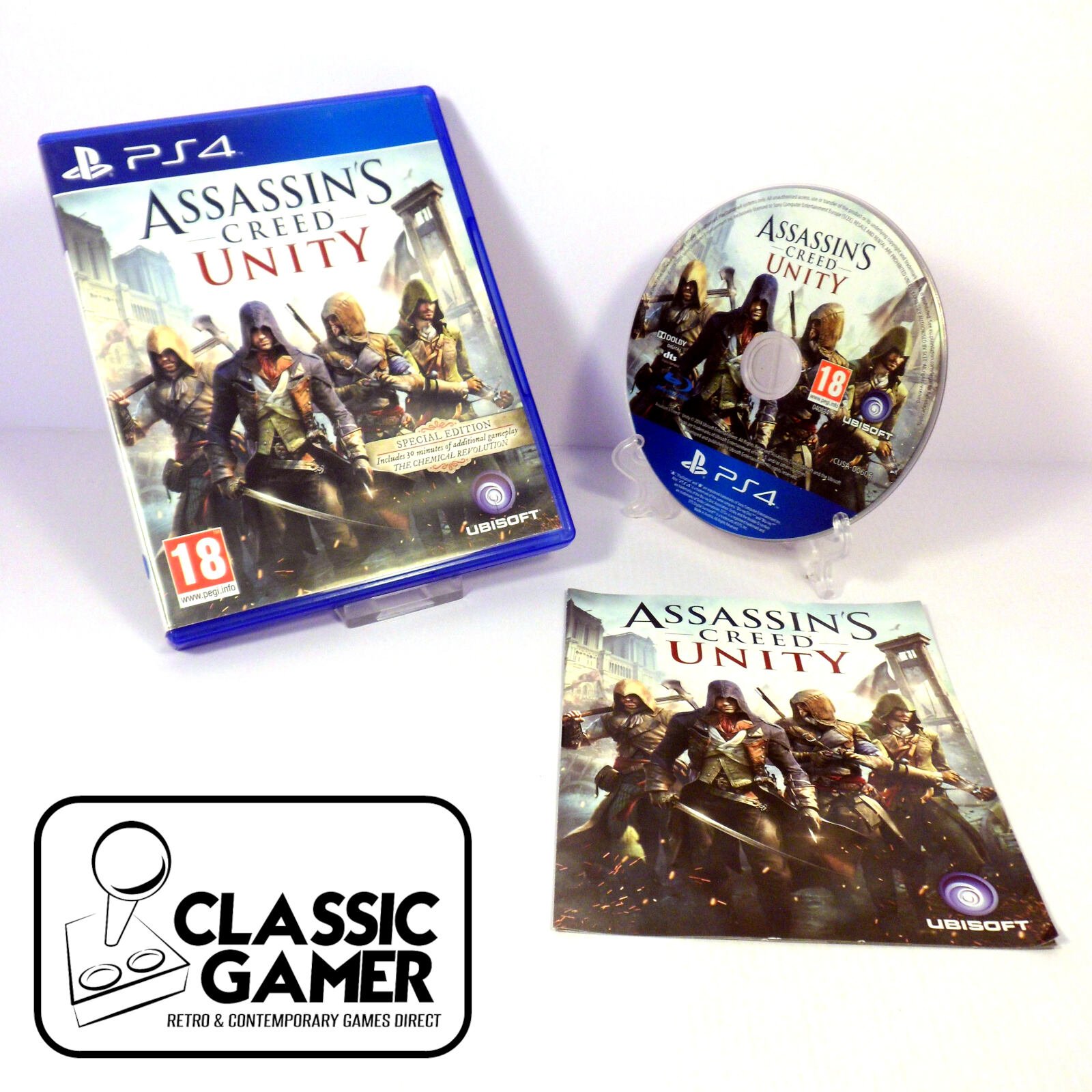 Assassin's Creed Unity (Sony PlayStation 4) - ClassicGamer: Classic ...