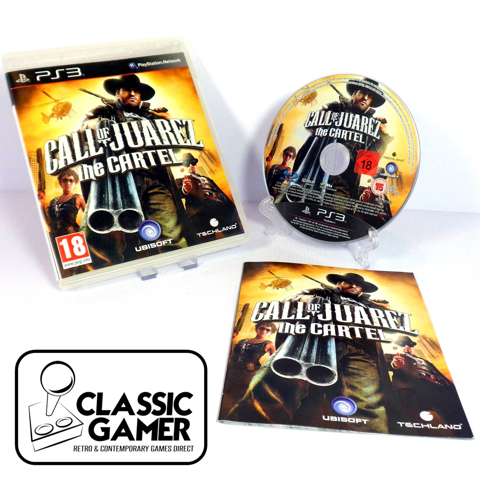 Call of Juarez: The Cartel (Sony PlayStation 3) - ClassicGamer: Classic & Retro Games for Sale ...