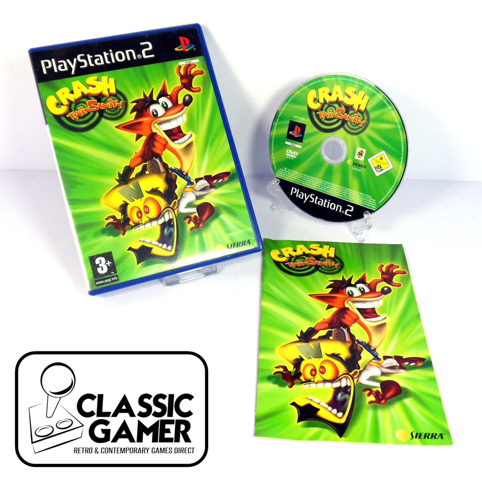 Crash Twinsanity (Sony PlayStation 2) - ClassicGamer: Classic & Retro ...