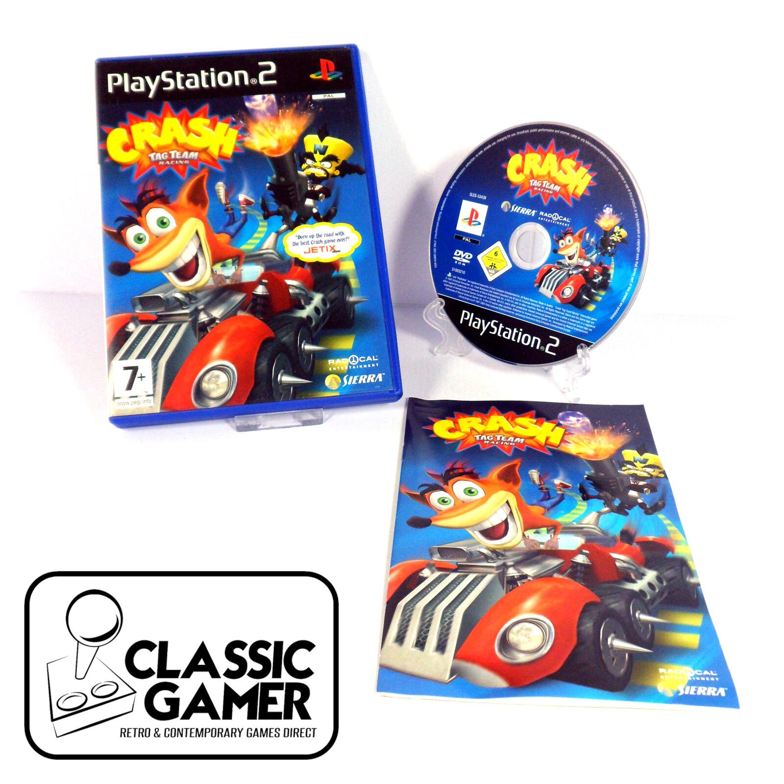 Crash Tag Team Racing (Sony PlayStation 2) - ClassicGamer: Classic ...