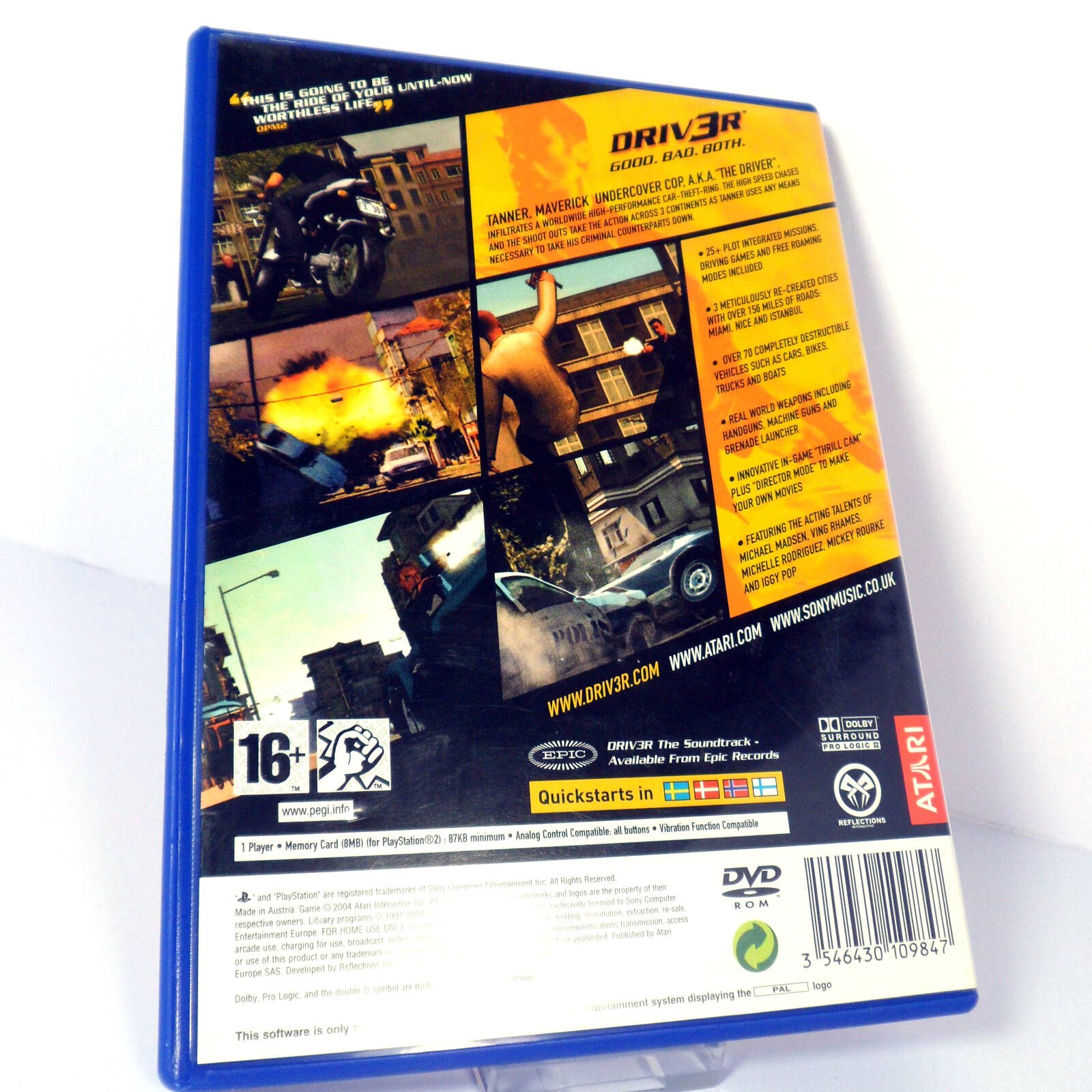 Driver 3 (Driv3r) (Sony PlayStation 2) - ClassicGamer: Classic & Retro ...