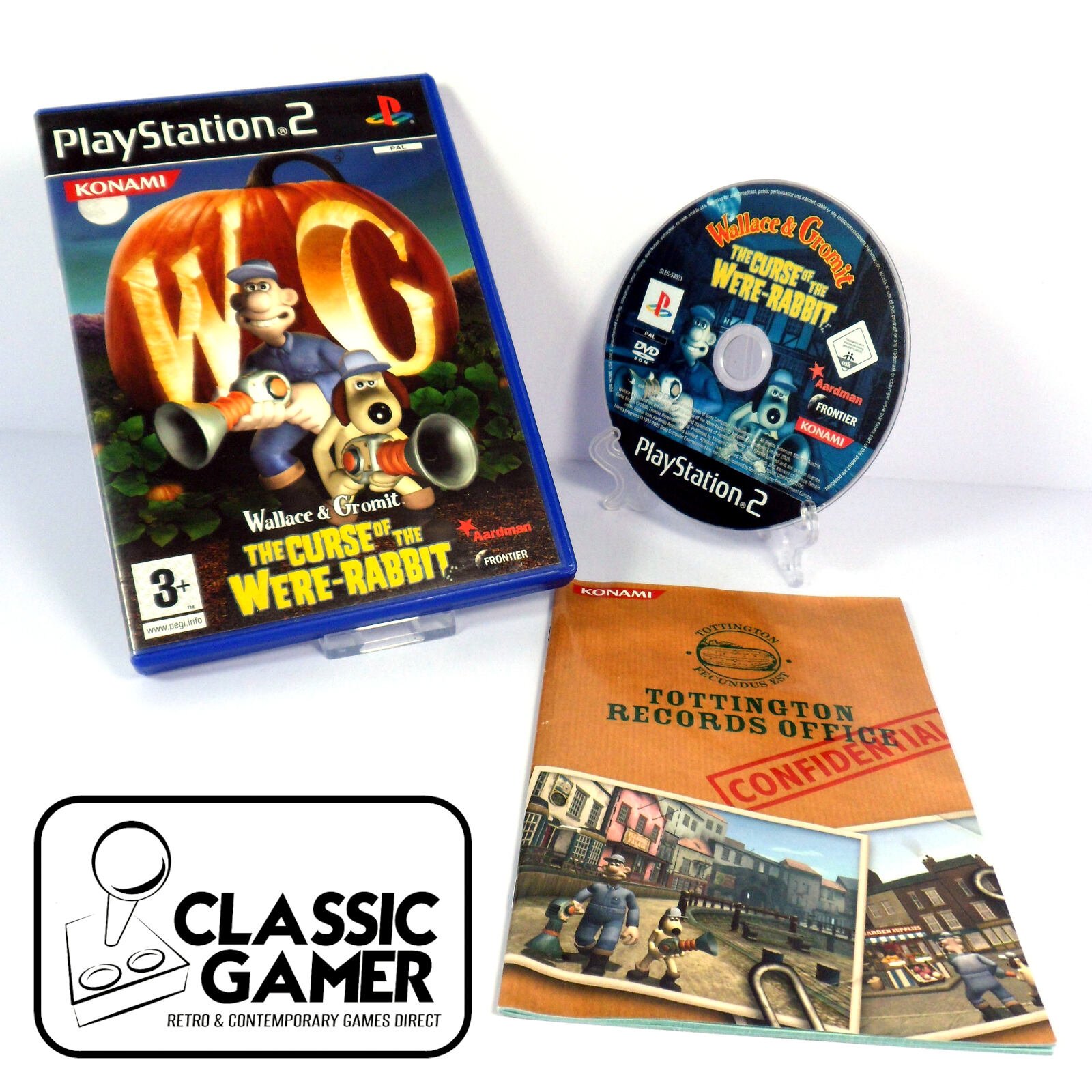 Wallace & Gromit: The Curse of The Were Rabbit (Sony PlayStation 2 ...