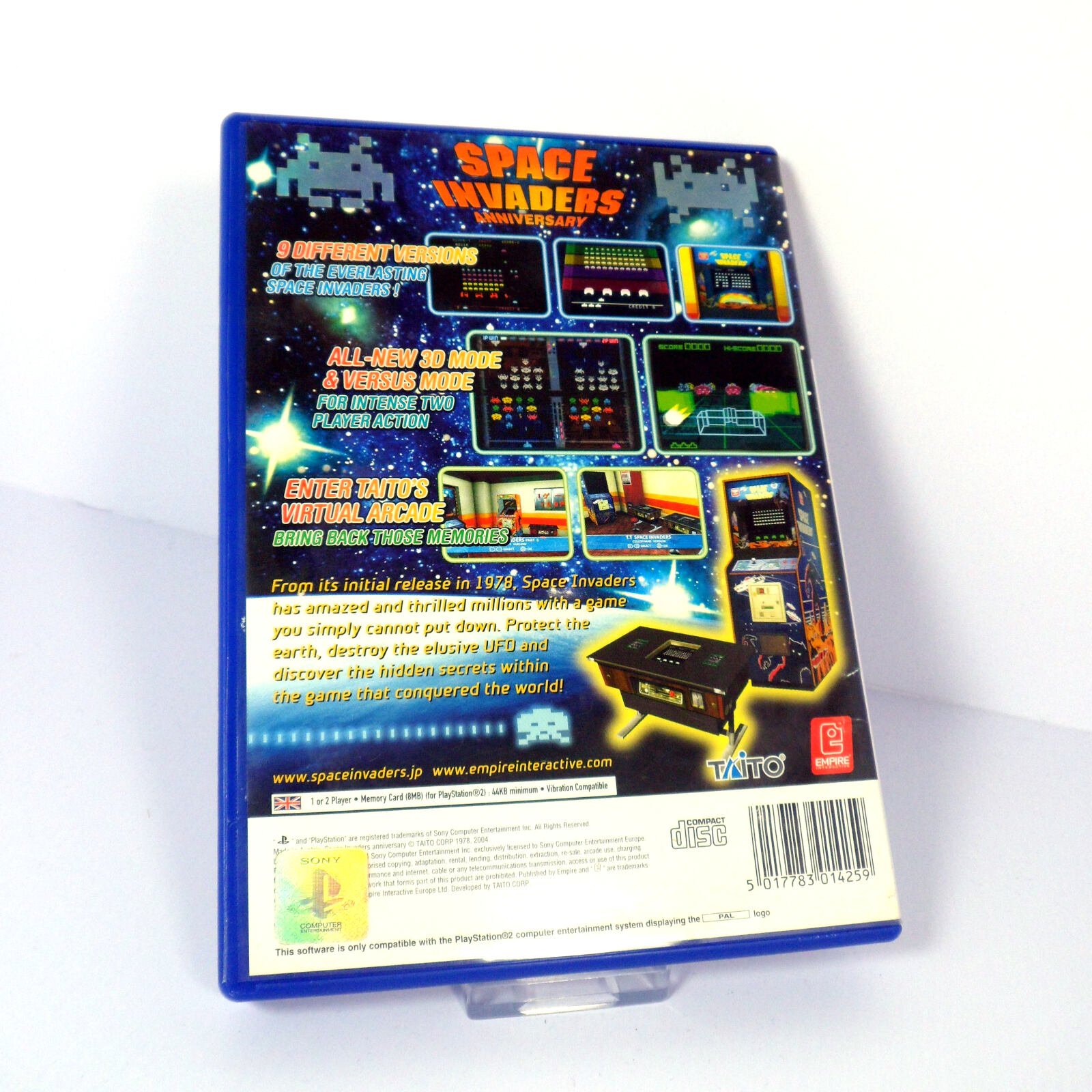 Space Invaders Anniversary (Sony PlayStation 2) - ClassicGamer: Classic ...