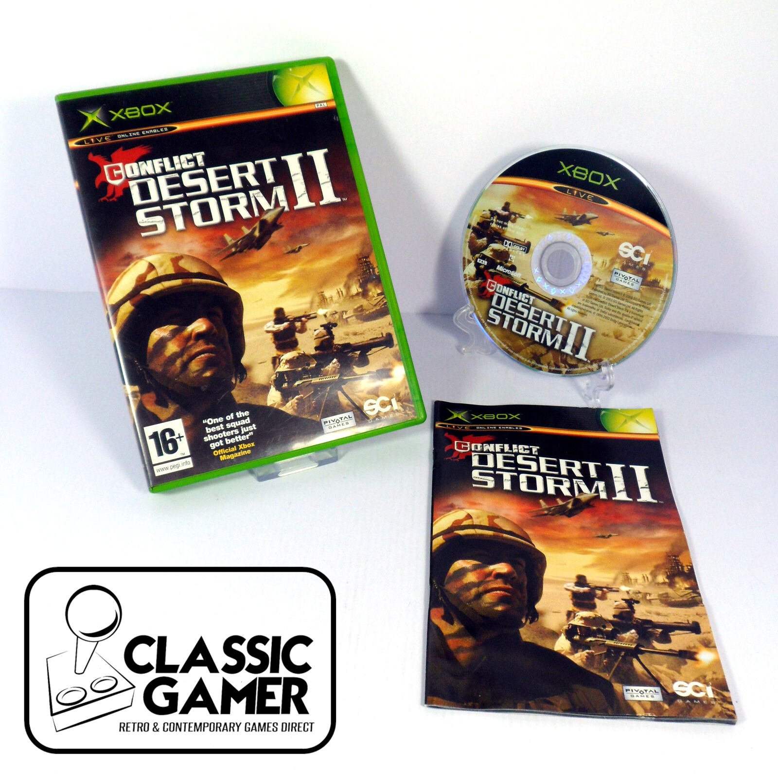 Conflict: Desert Storm II (Microsoft Xbox) - ClassicGamer: Classic ...