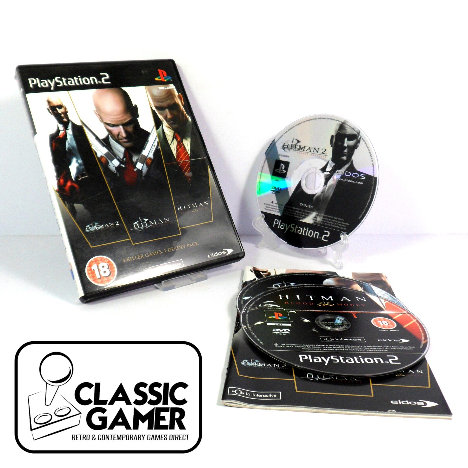 Hitman: The Triple Hit Pack (Sony PlayStation 2) - ClassicGamer ...