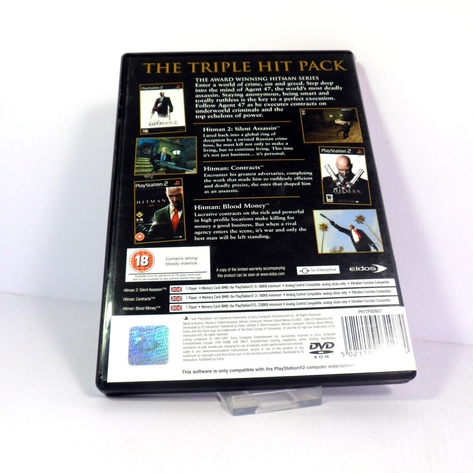 Hitman: The Triple Hit Pack (Sony PlayStation 2) - ClassicGamer ...