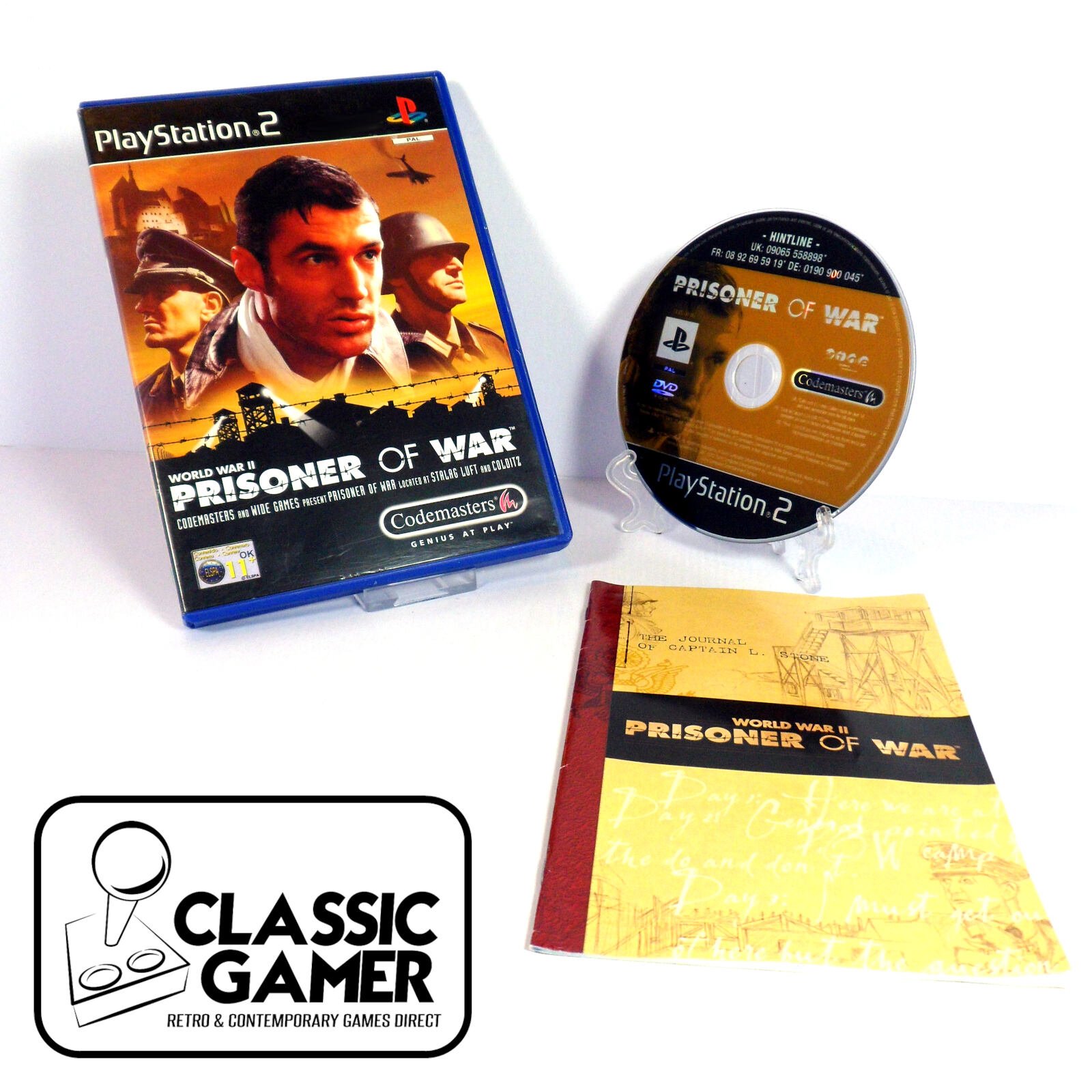 Prisoner of War (Sony PlayStation 2) - ClassicGamer: Classic & Retro ...