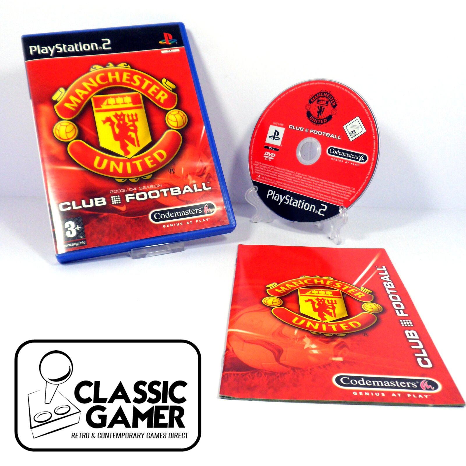 Manchester United Club Football 2003/04 Season (Sony PlayStation 2 ...