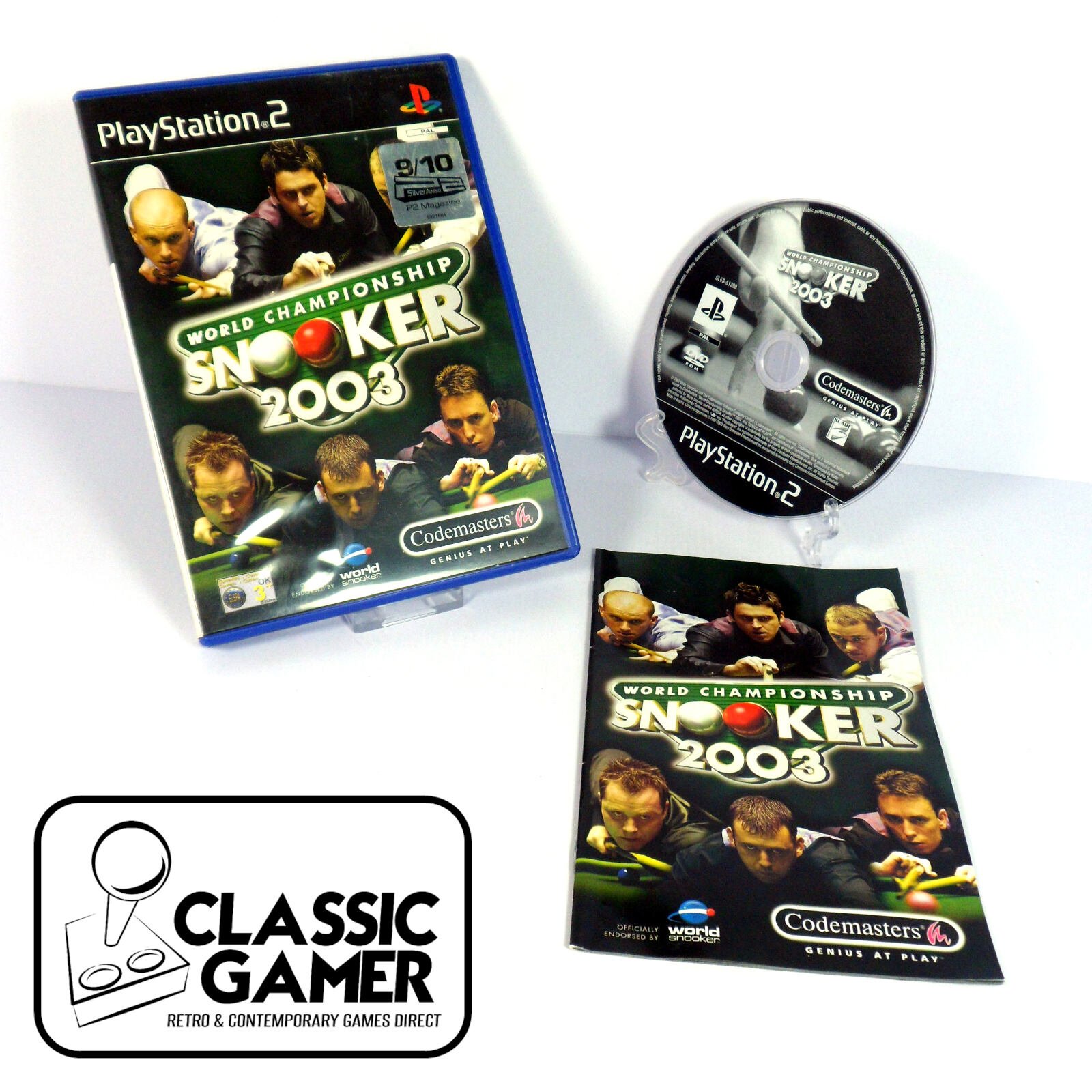 World Championship Snooker 2003 (Sony PlayStation 2) - ClassicGamer ...