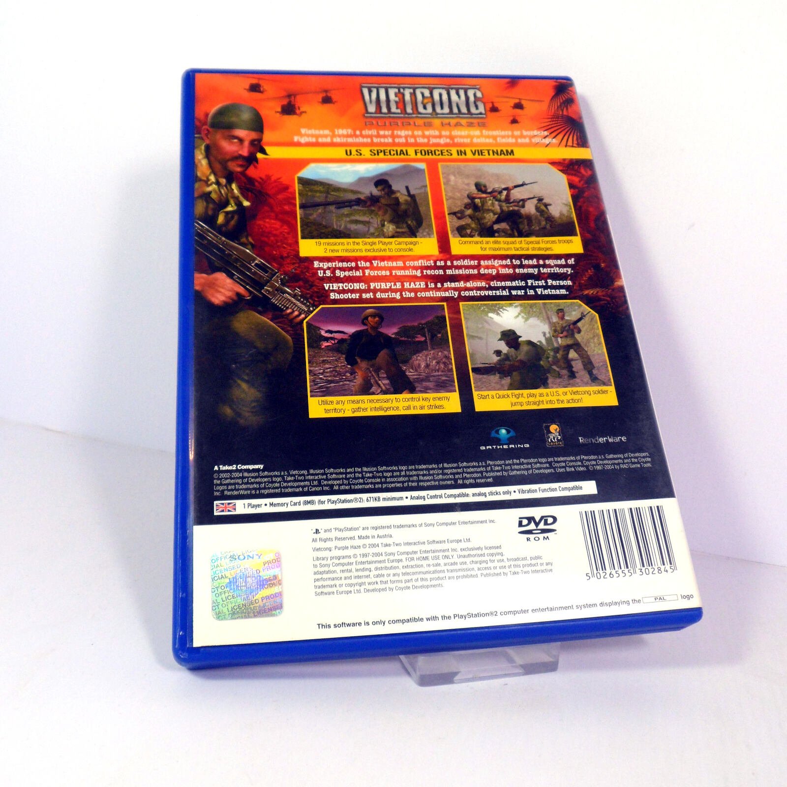 Vietcong: Purple Haze (AUSTRALIAN PAL) (Sony PlayStation 2 ...