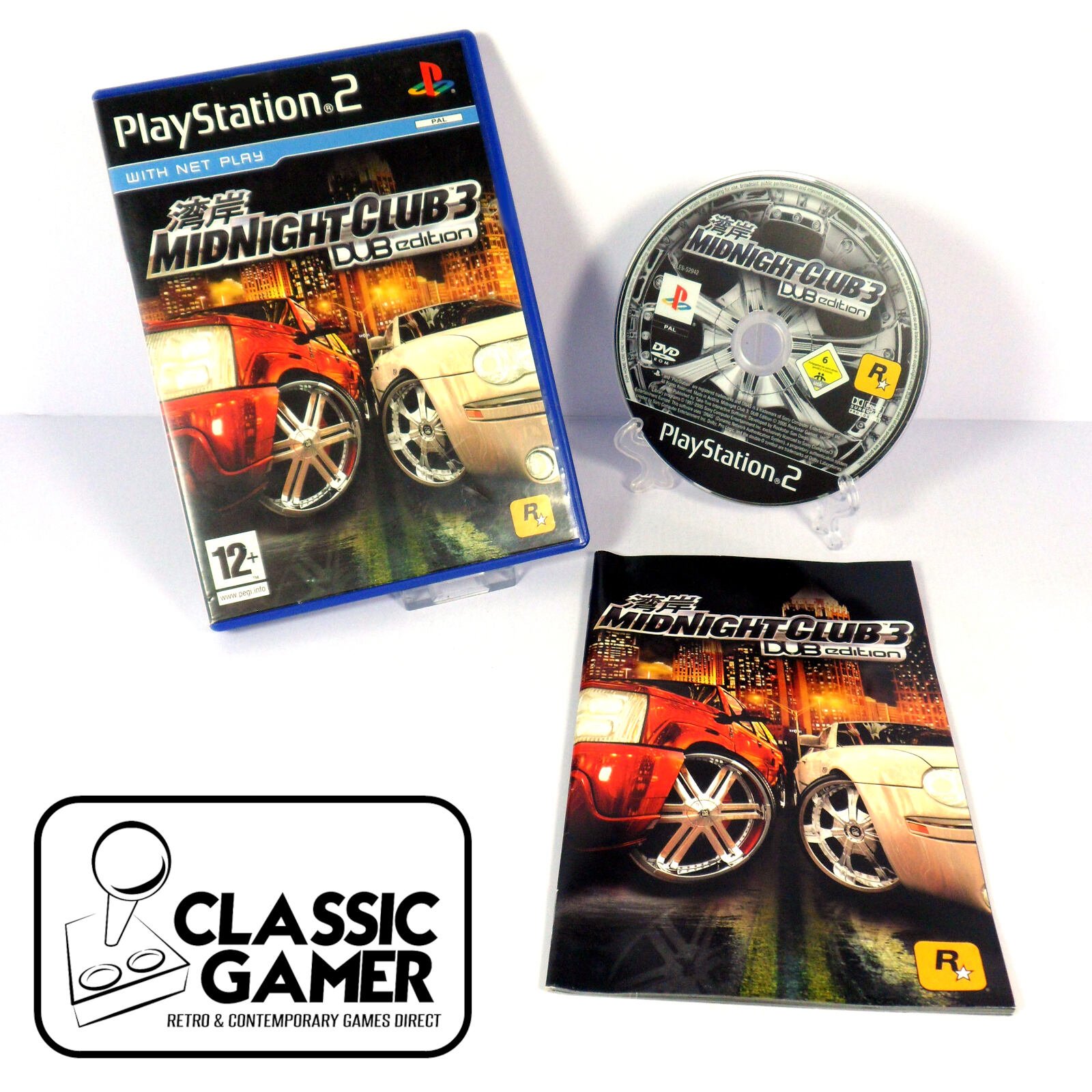 Midnight Club 3: Dub Edition (Sony PlayStation 2) - ClassicGamer ...