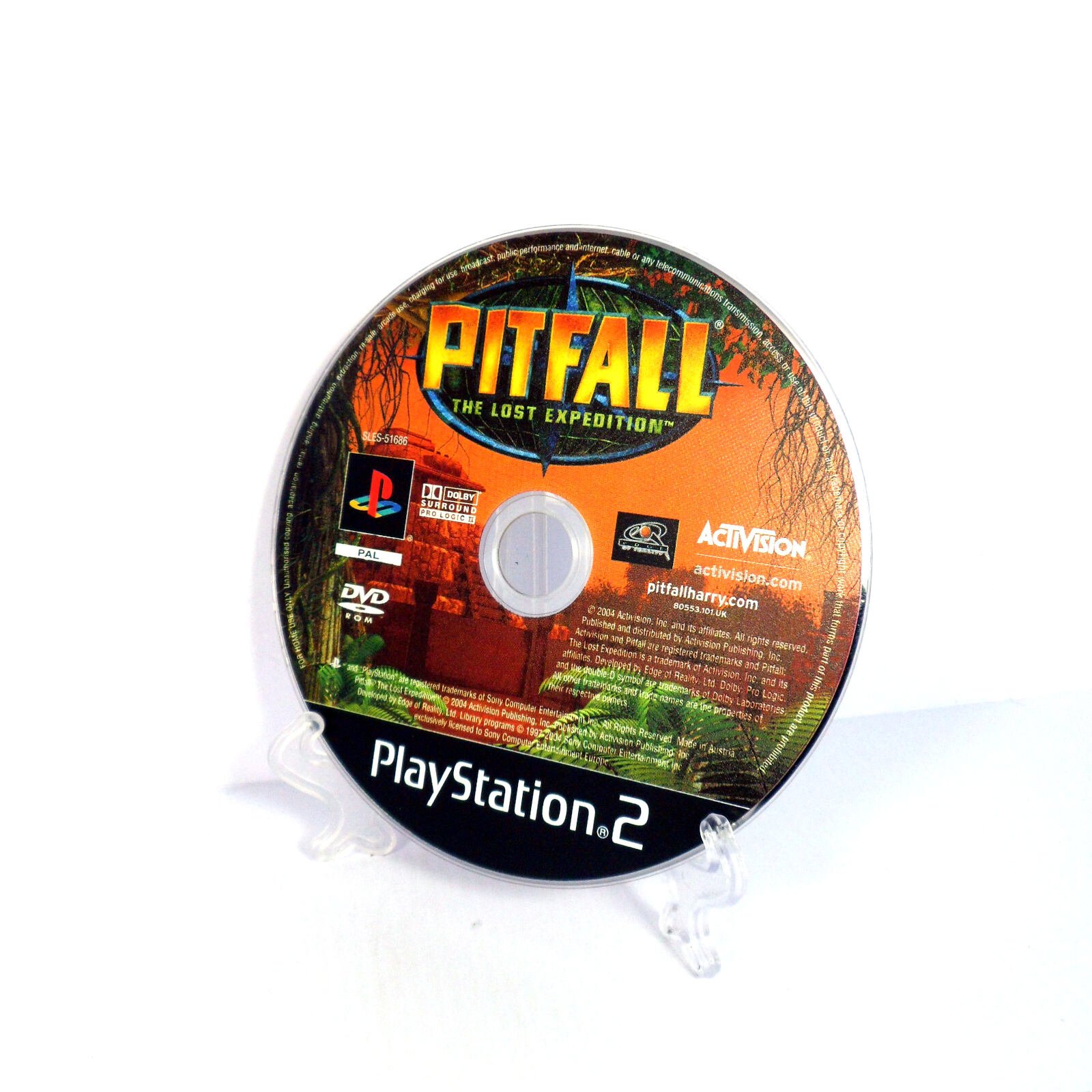 Pitfall: The Lost Expedition (Sony PlayStation 2) - ClassicGamer ...