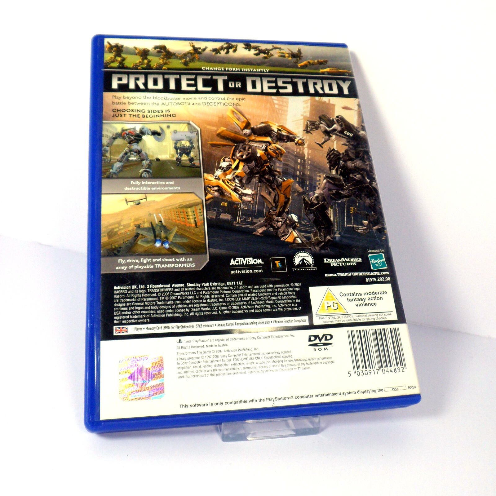 Transformers: The Game (Sony PlayStation 2) - ClassicGamer: Classic ...