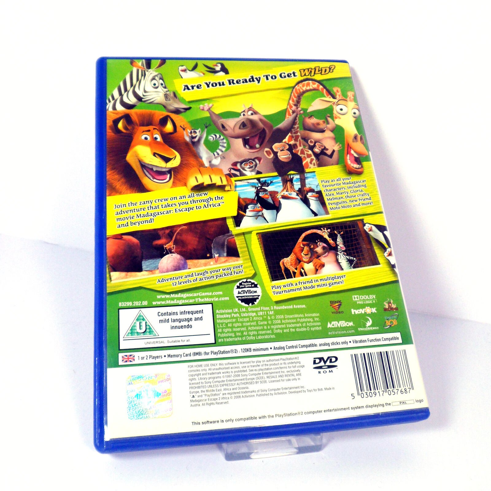 Madagascar 2: Escape 2 Africa (Sony PlayStation 2) - ClassicGamer: Classic & Retro Games for ...