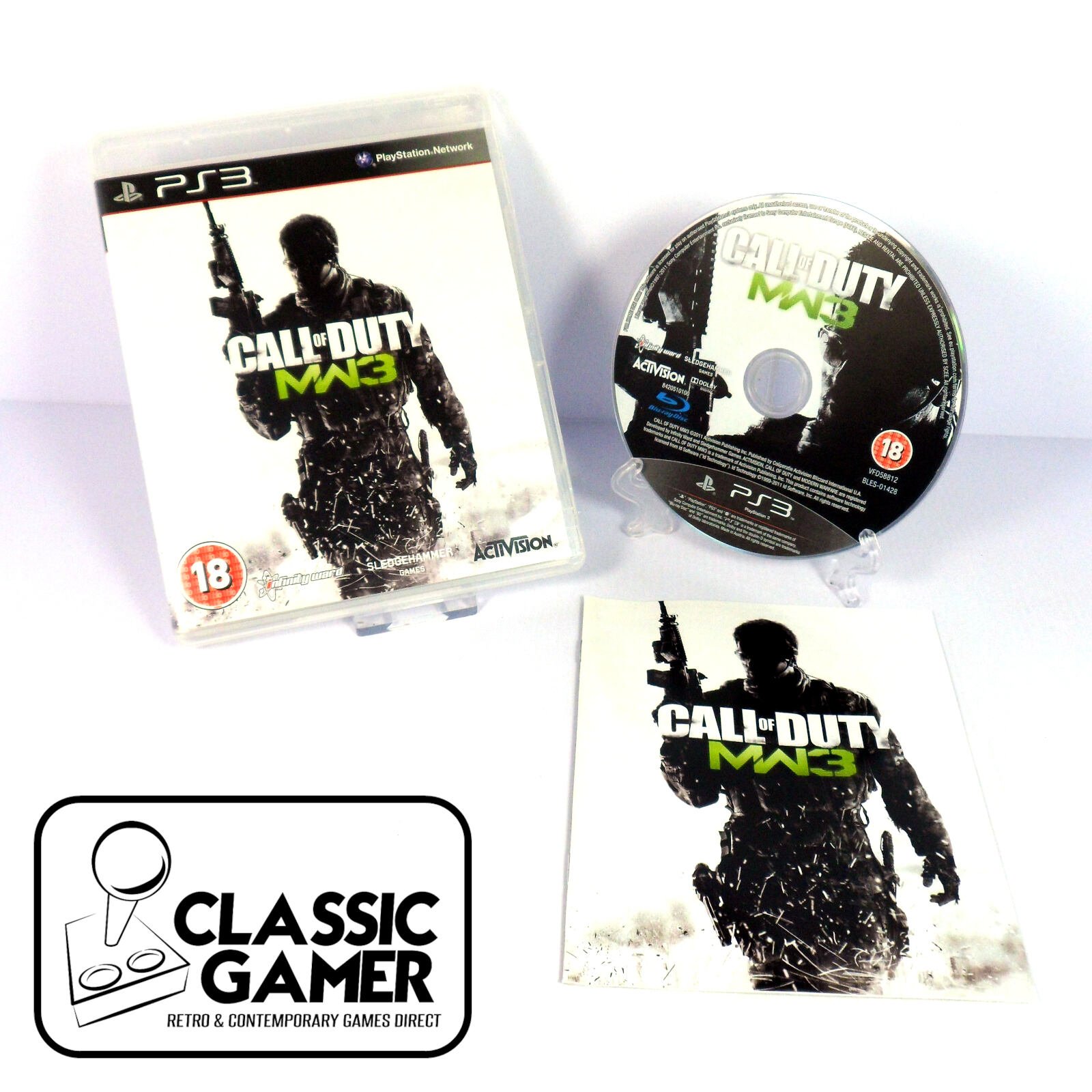 Call of Duty: Modern Warfare 3 MW3 (Sony PlayStation 3) - ClassicGamer ...