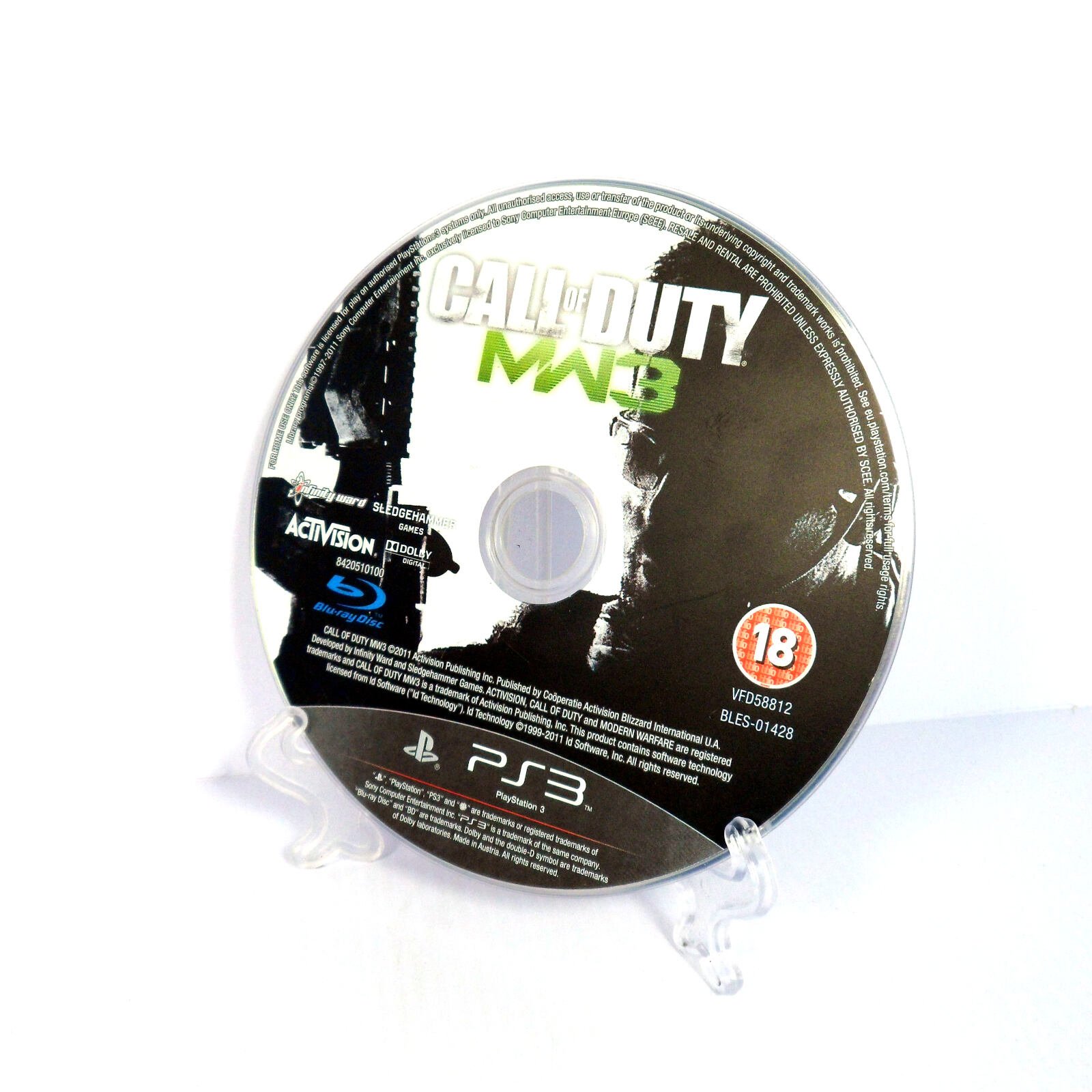 Call of Duty: Modern Warfare 3 MW3 (Sony PlayStation 3) - ClassicGamer ...