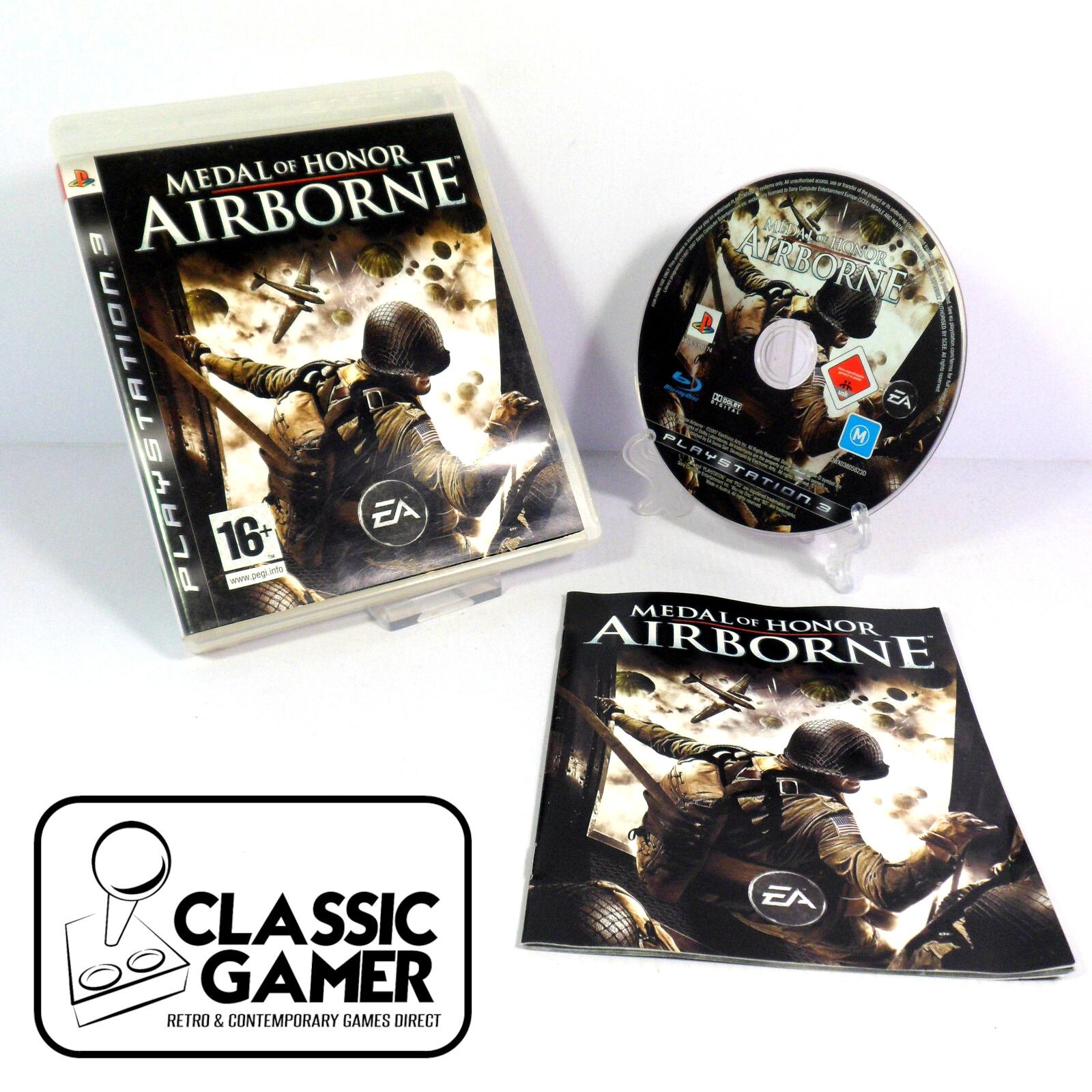 Medal of Honor: Airborne (Sony PlayStation 3) - ClassicGamer: Classic ...