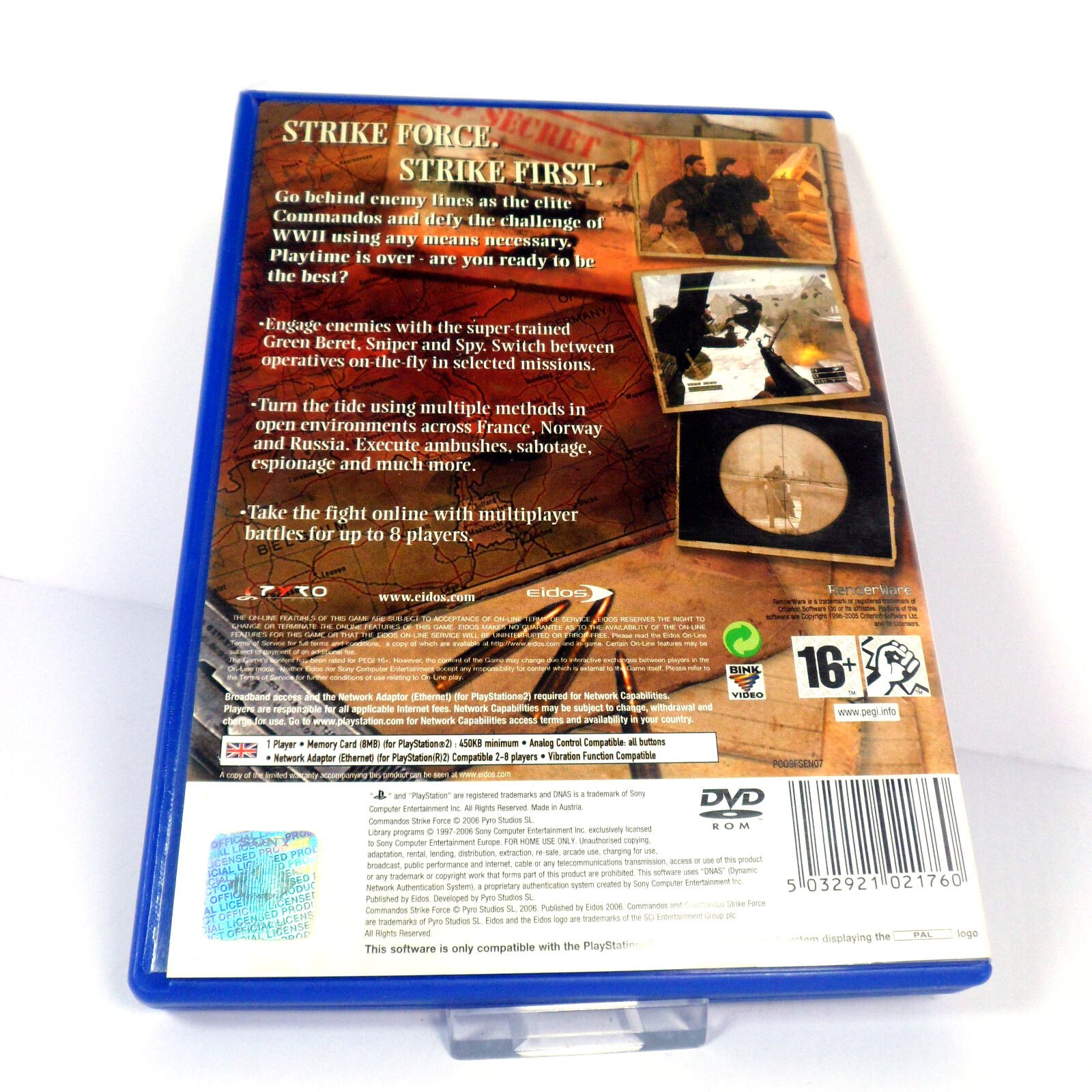 Commandos: Strike Force (Sony PlayStation 2) - ClassicGamer: Classic ...