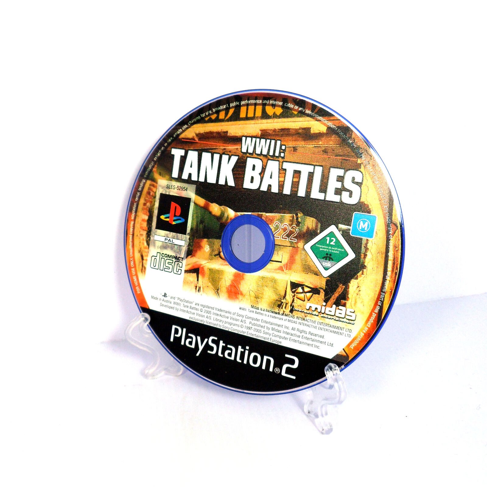 WWII: Tank Battles (Sony PlayStation 2) - ClassicGamer: Classic & Retro ...