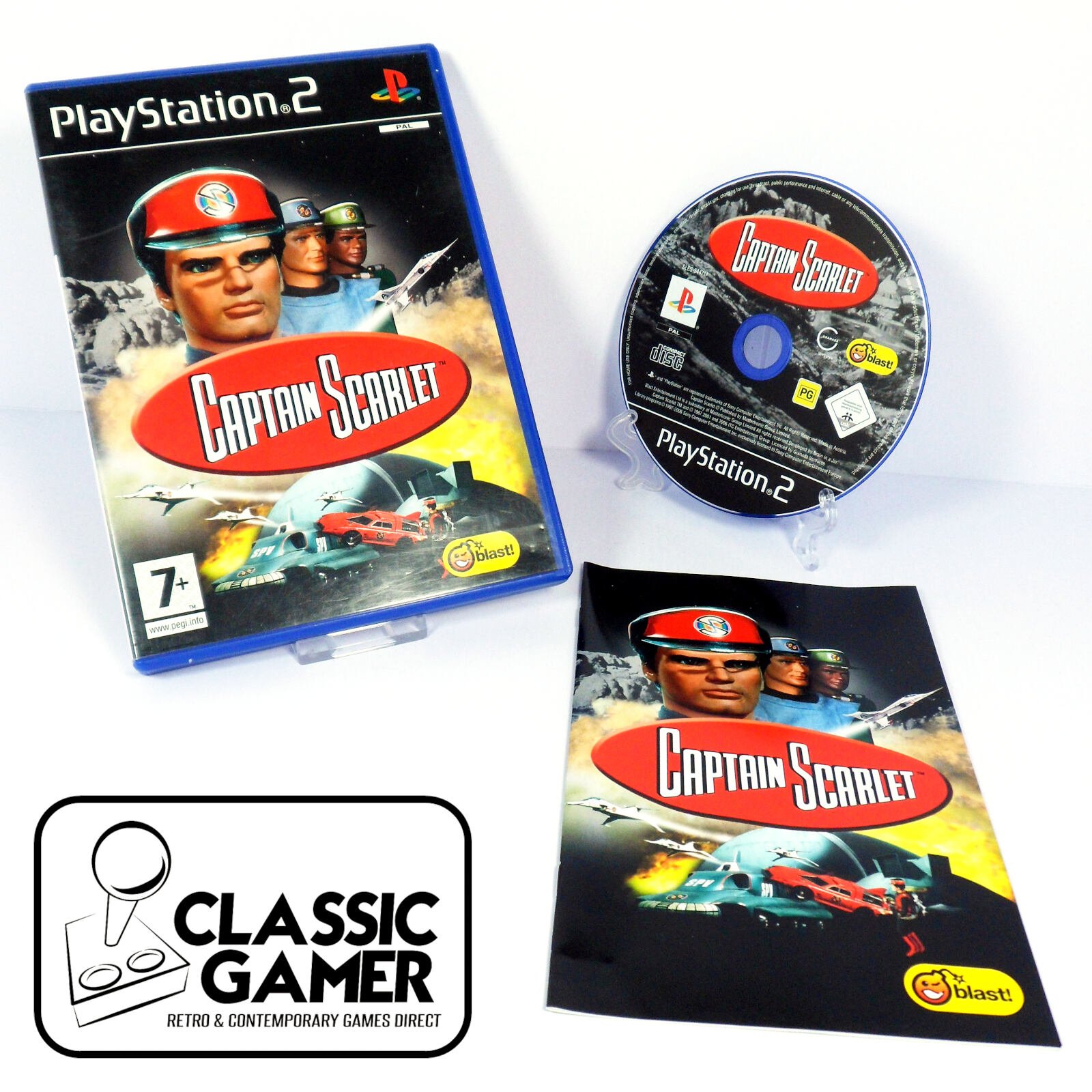 Captain Scarlet (Sony PlayStation 2) - ClassicGamer: Classic & Retro ...