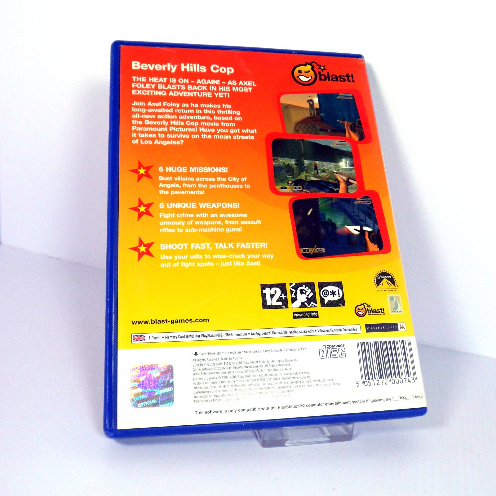 Beverly Hills Cop (Sony PlayStation 2) - ClassicGamer: Classic & Retro ...