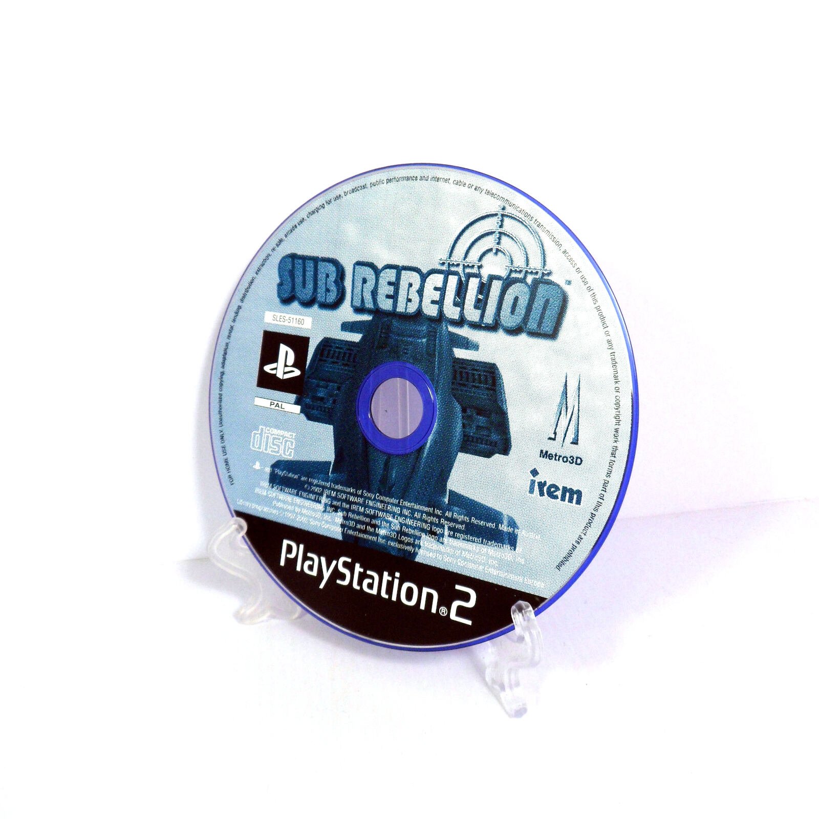 Sub Rebellion (Sony PlayStation 2) - ClassicGamer: Classic & Retro ...