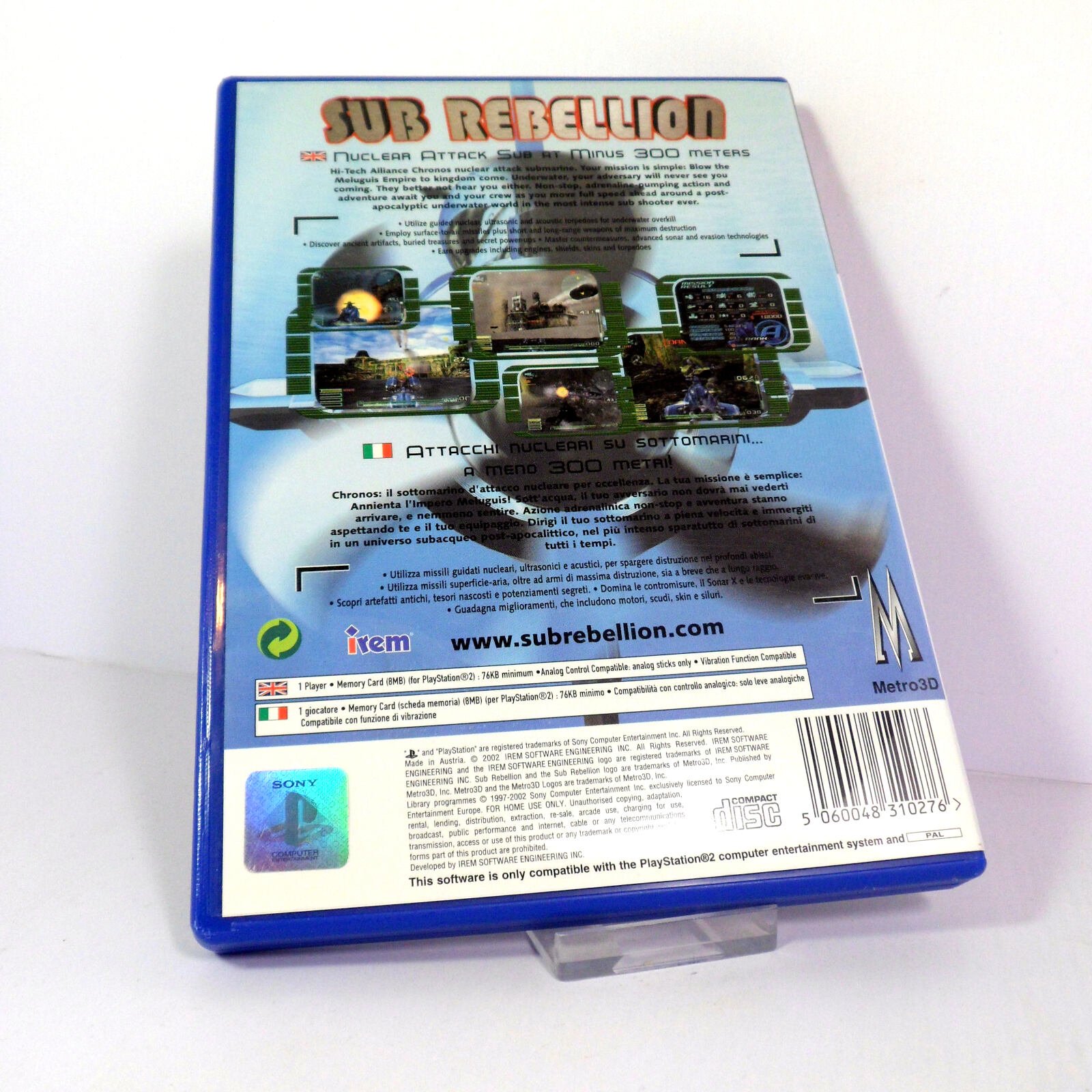 Sub Rebellion (Sony PlayStation 2) - ClassicGamer: Classic & Retro ...