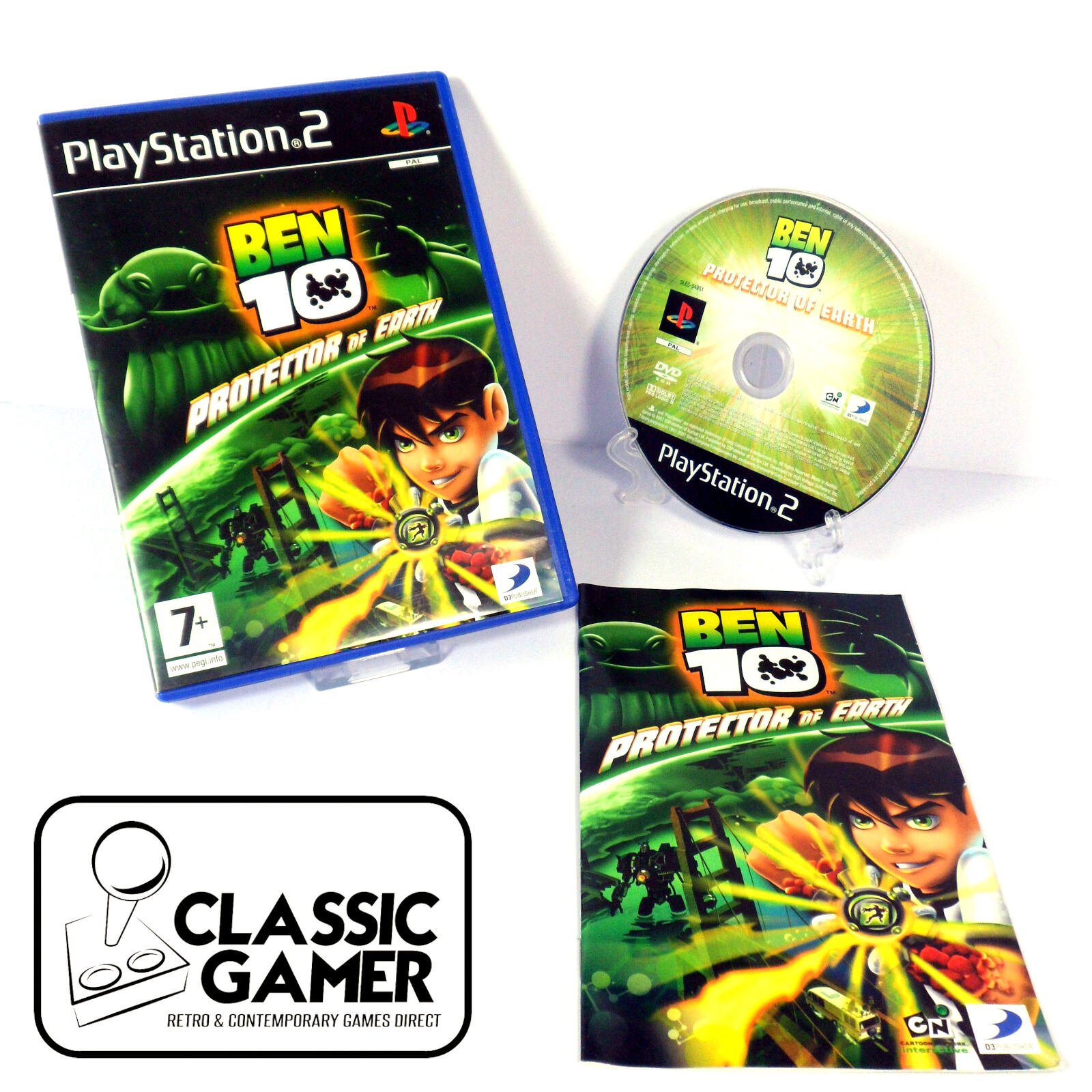 Ben 10 Protector of Earth (Sony PlayStation 2) - ClassicGamer: Classic ...