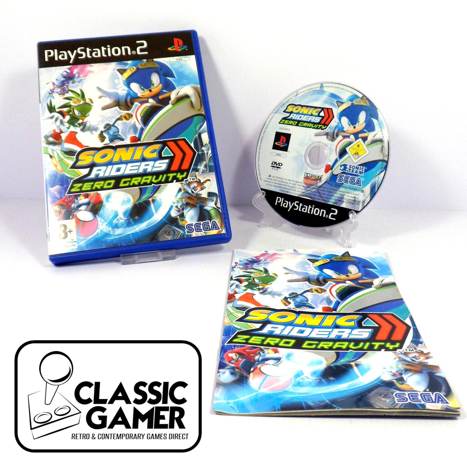 Sonic Riders Zero Gravity (Sony PlayStation 2) - ClassicGamer: Classic ...