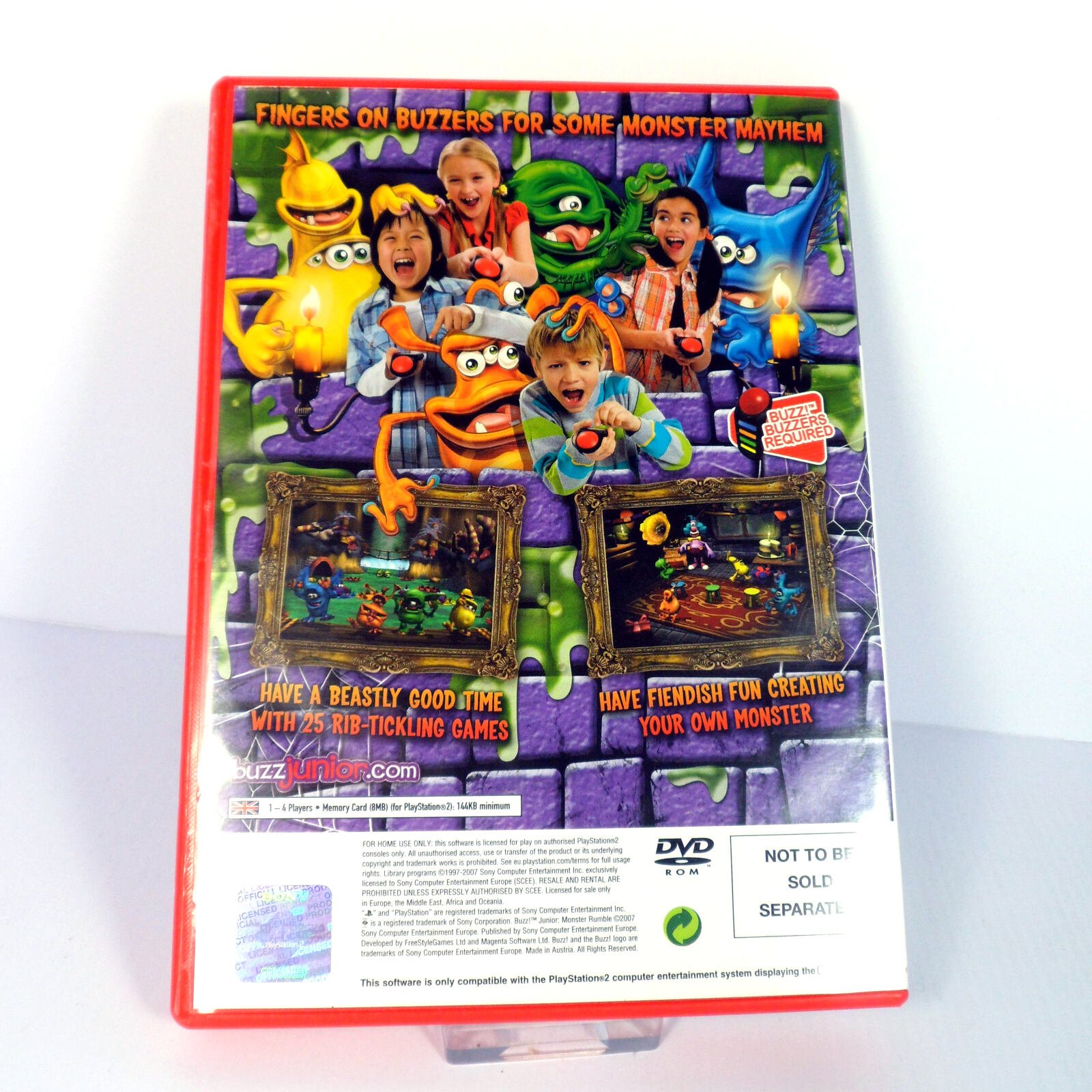 Buzz! Junior: Monster Rumble (Sony PlayStation 2) - ClassicGamer ...