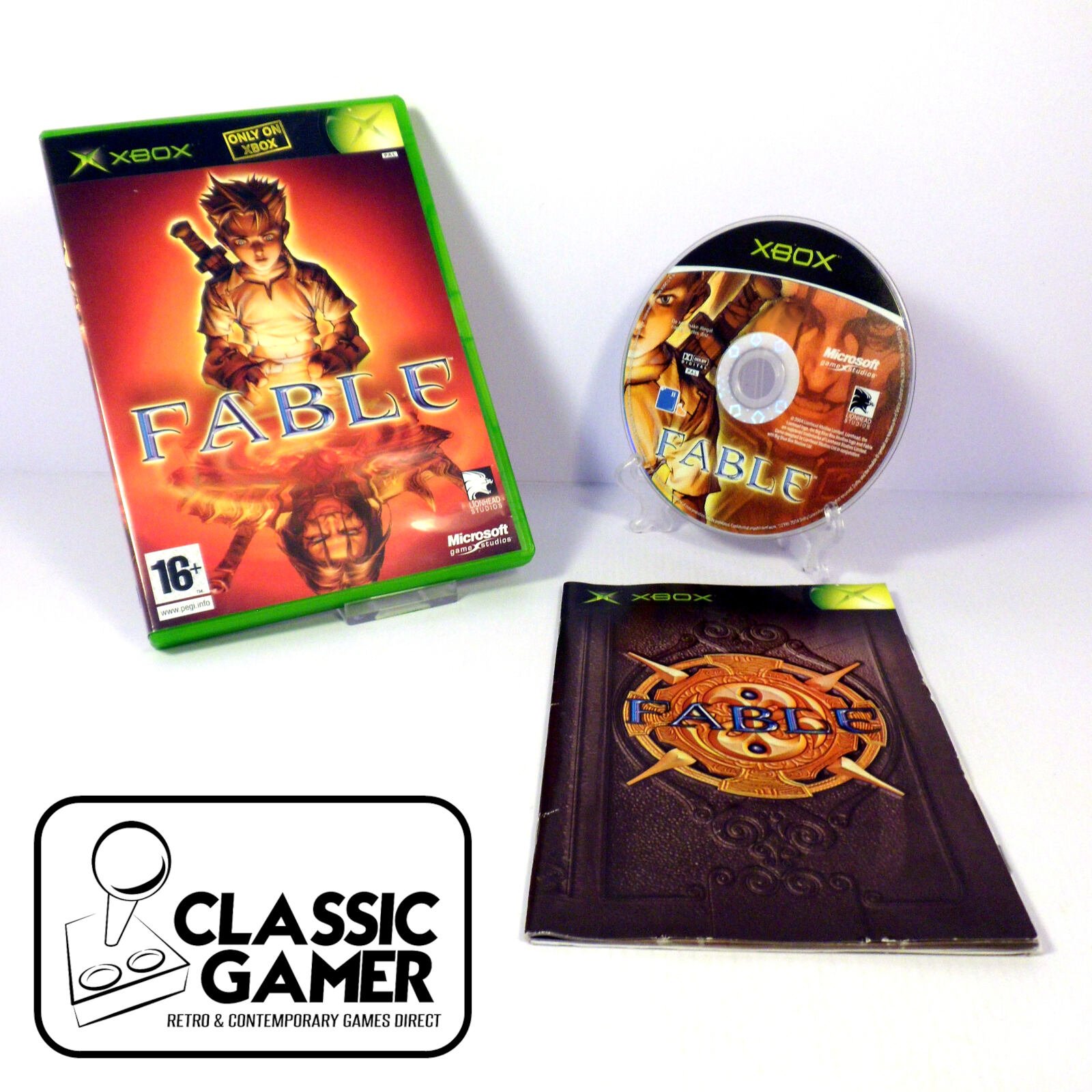 Fable (Microsoft Xbox) - ClassicGamer: Classic & Retro Games for Sale ...