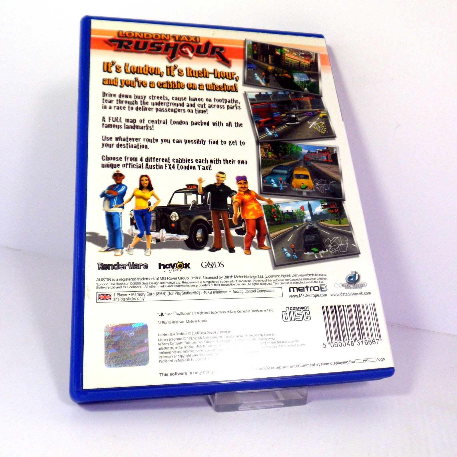 London Taxi: Rush Hour (Sony PlayStation 2) - ClassicGamer: Classic ...