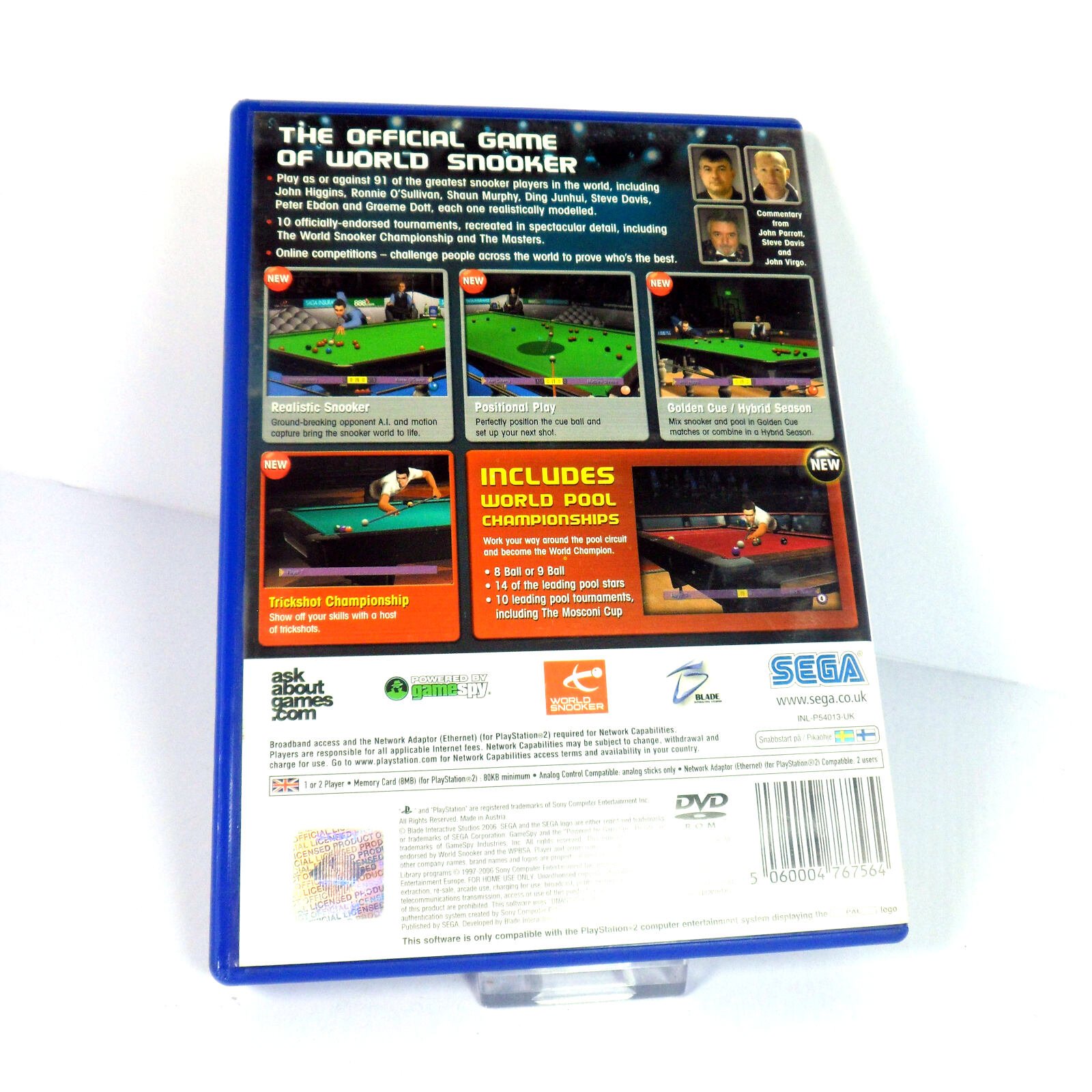 World Snooker Championship 2007 (Sony PlayStation 2) - ClassicGamer ...