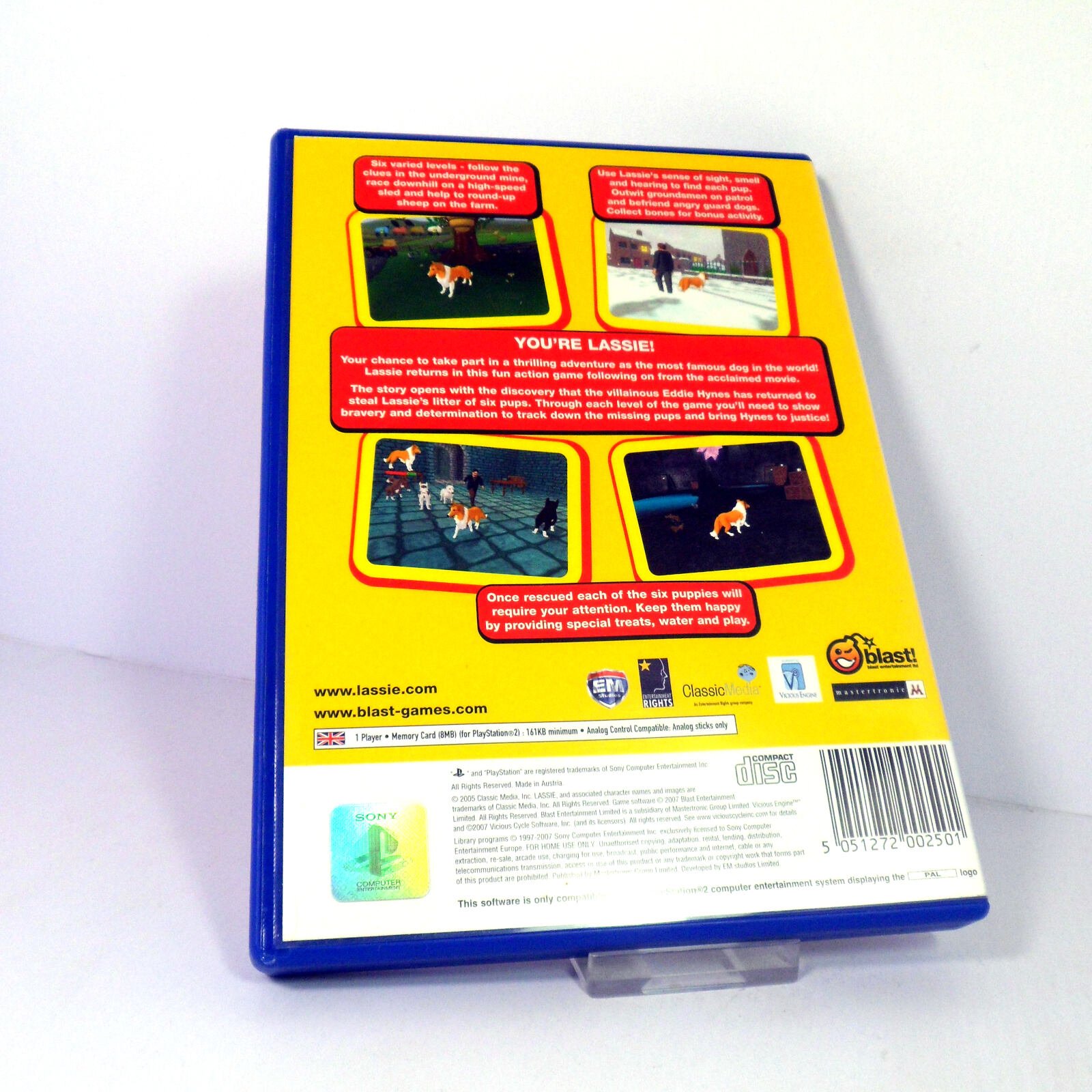 Lassie (Sony PlayStation 2) - ClassicGamer: Classic & Retro Games for ...