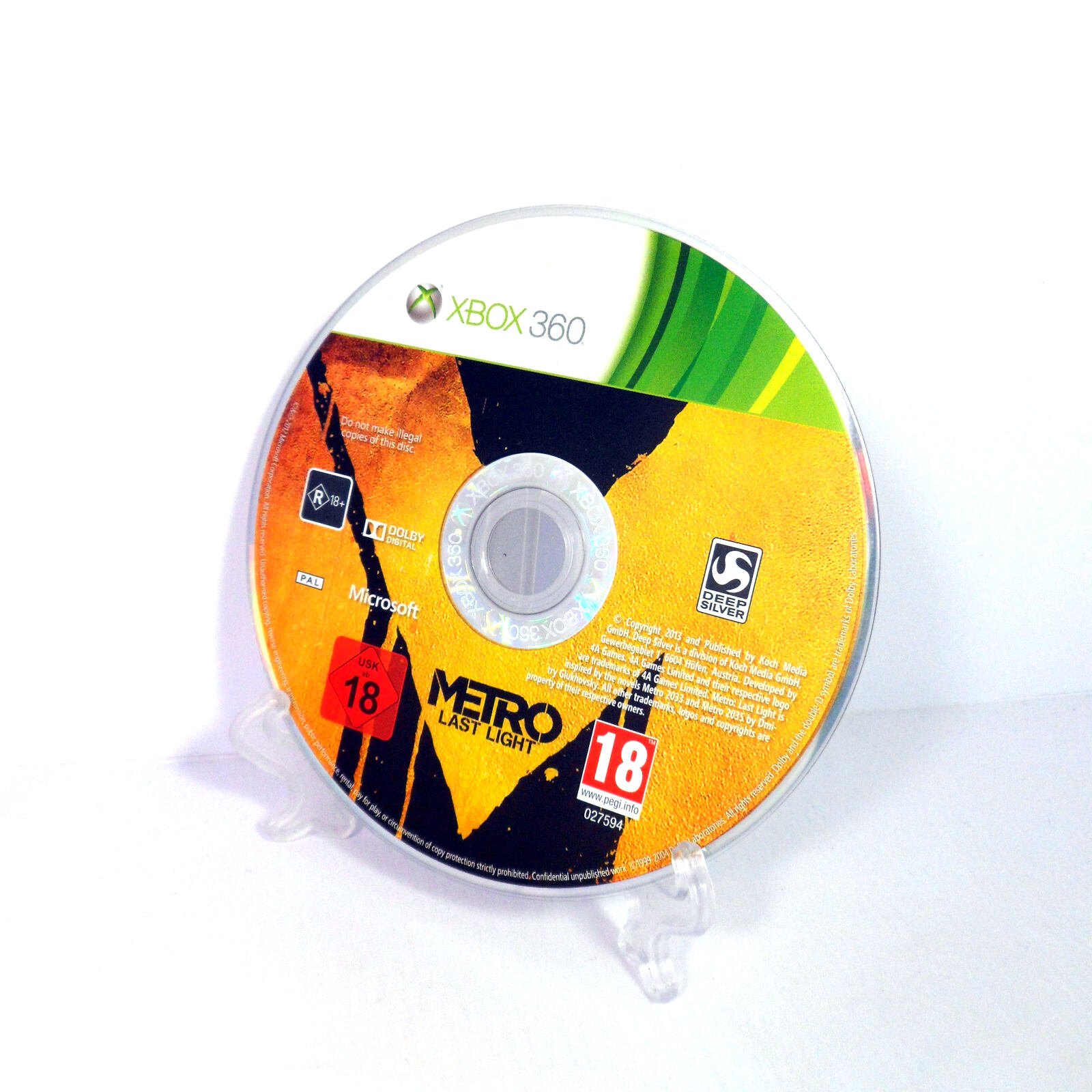 Metro: Last Light - Limited Edition (Microsoft Xbox 360) - ClassicGamer ...