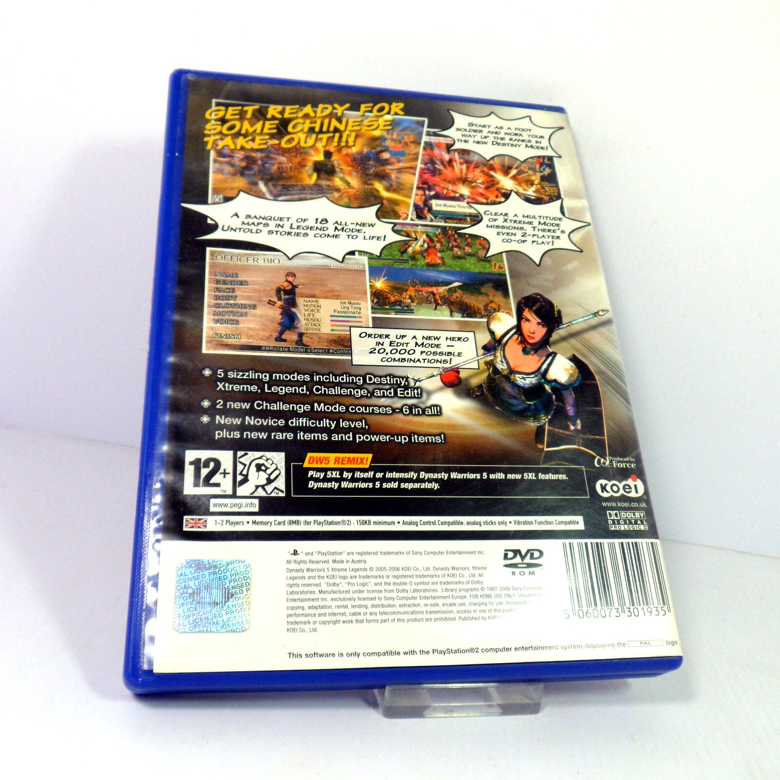 Dynasty Warriors 5: Xtreme Legends (Sony PlayStation 2) - ClassicGamer ...