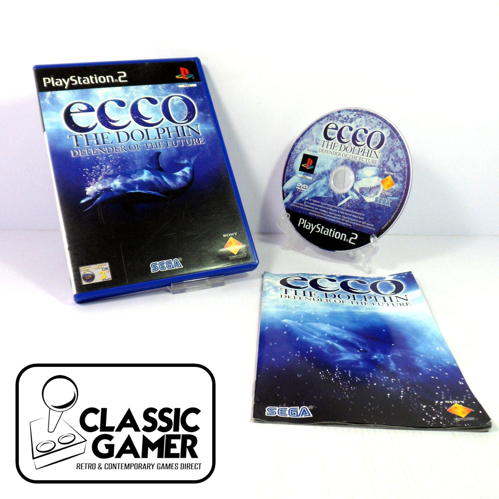 Ecco The Dolphin: Defender of The Future (Sony PlayStation 2 ...