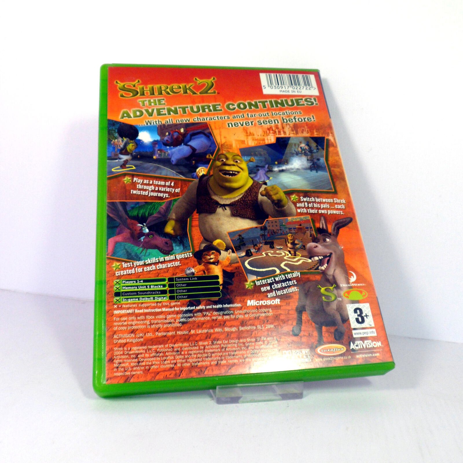 Shrek 2 (Microsoft Xbox) - ClassicGamer: Classic & Retro Games for Sale ...