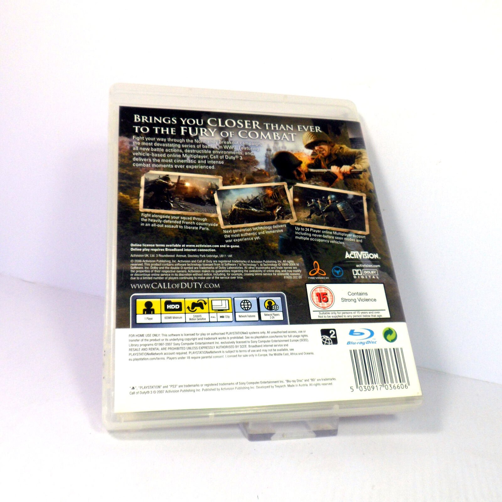 Call of Duty 3 (Sony PlayStation 3) - ClassicGamer: Classic & Retro ...