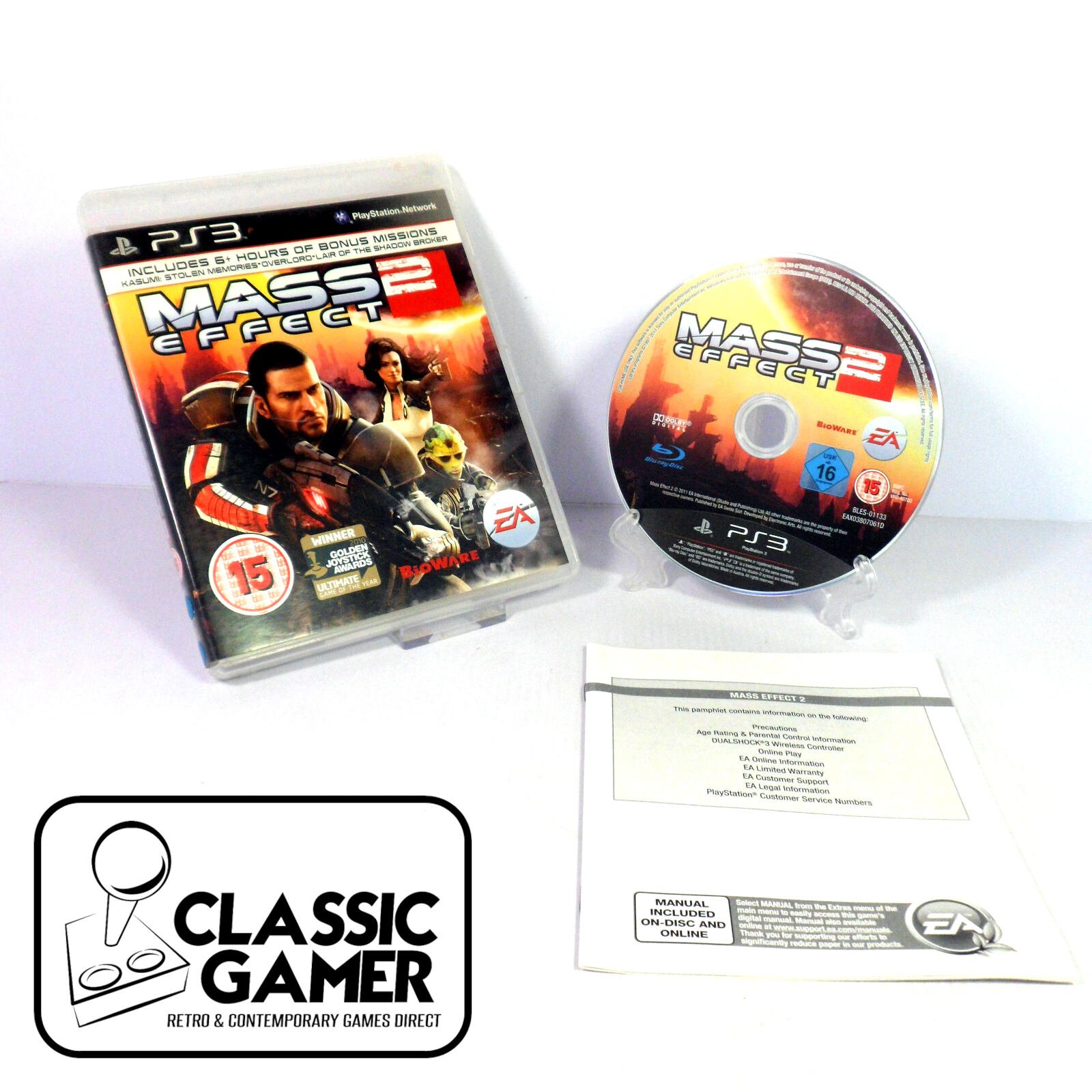 Mass Effect 2 (Sony PlayStation 3) - ClassicGamer: Classic & Retro ...