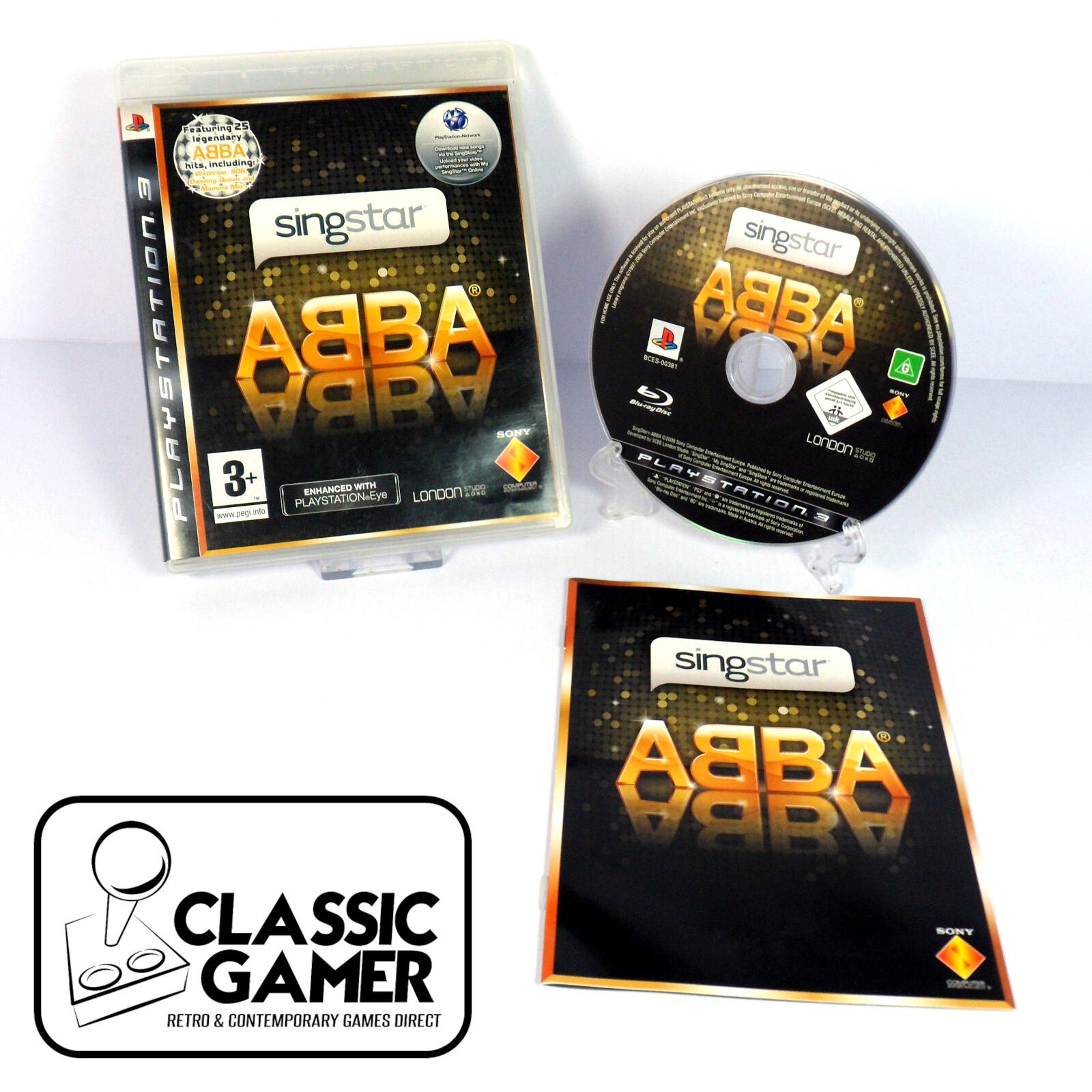 SingStar ABBA (Sony PlayStation 3) - ClassicGamer: Classic & Retro ...