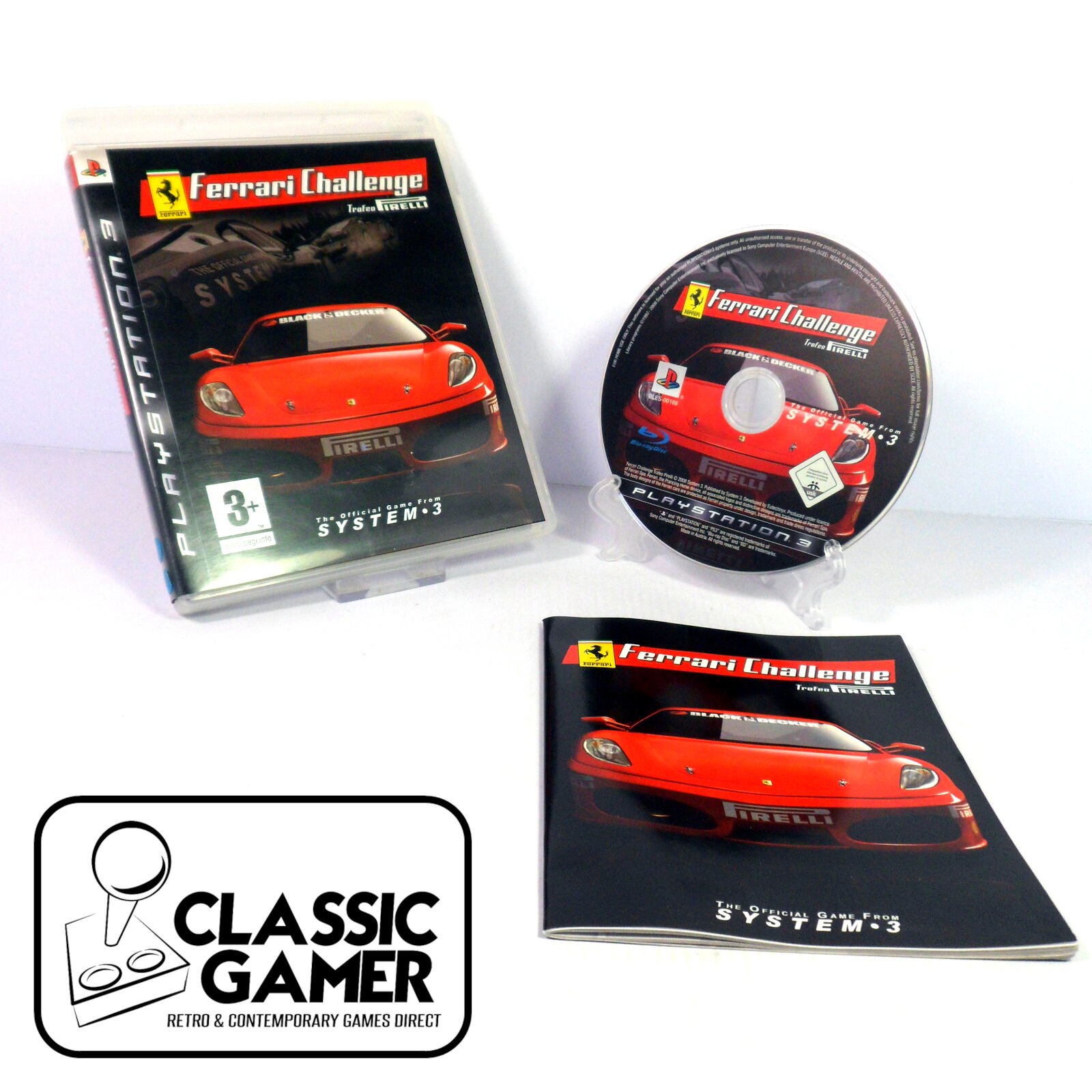 Ferrari Challenge: Trofeo Pirelli (Sony PlayStation 3) - ClassicGamer ...