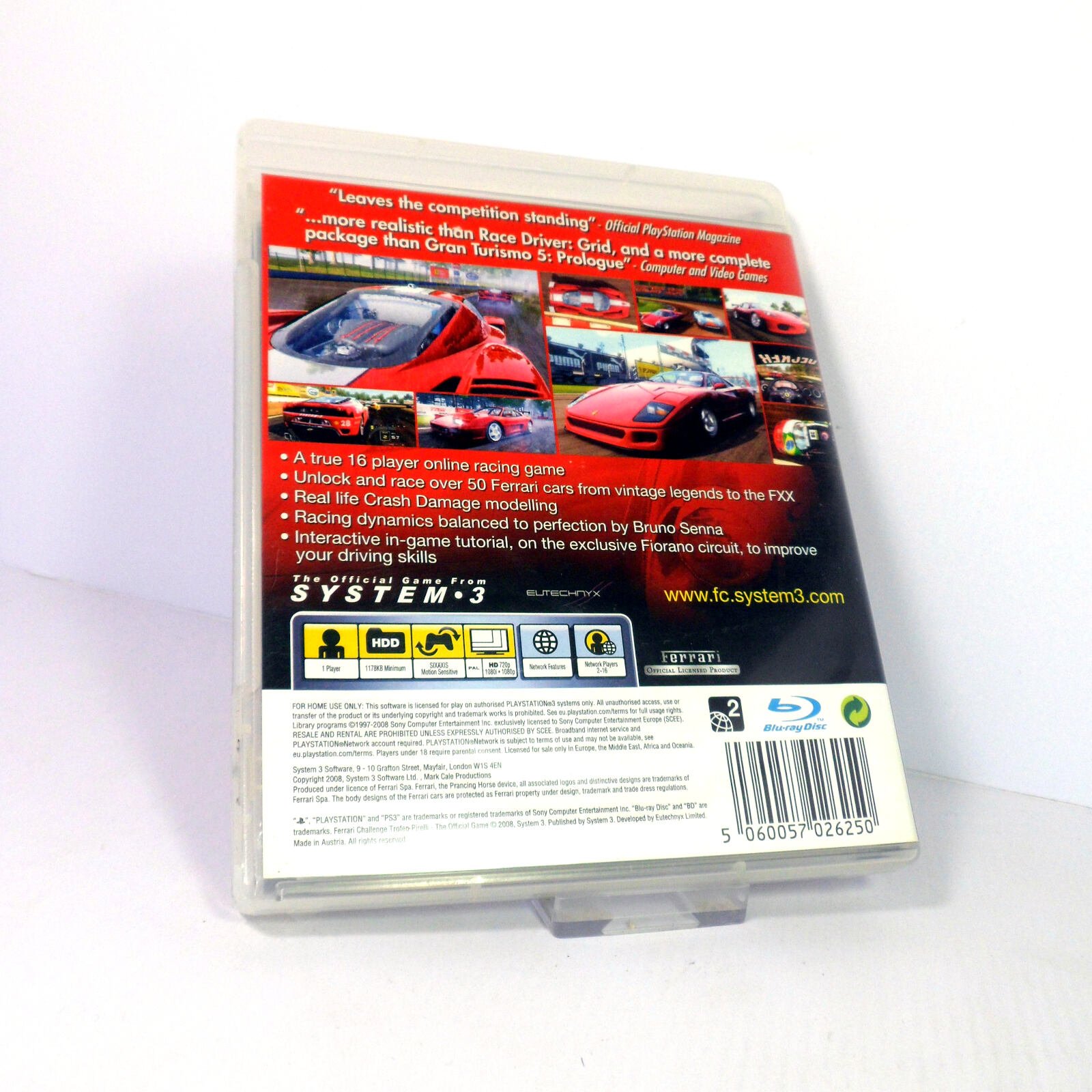 Ferrari Challenge: Trofeo Pirelli (Sony PlayStation 3) - ClassicGamer ...