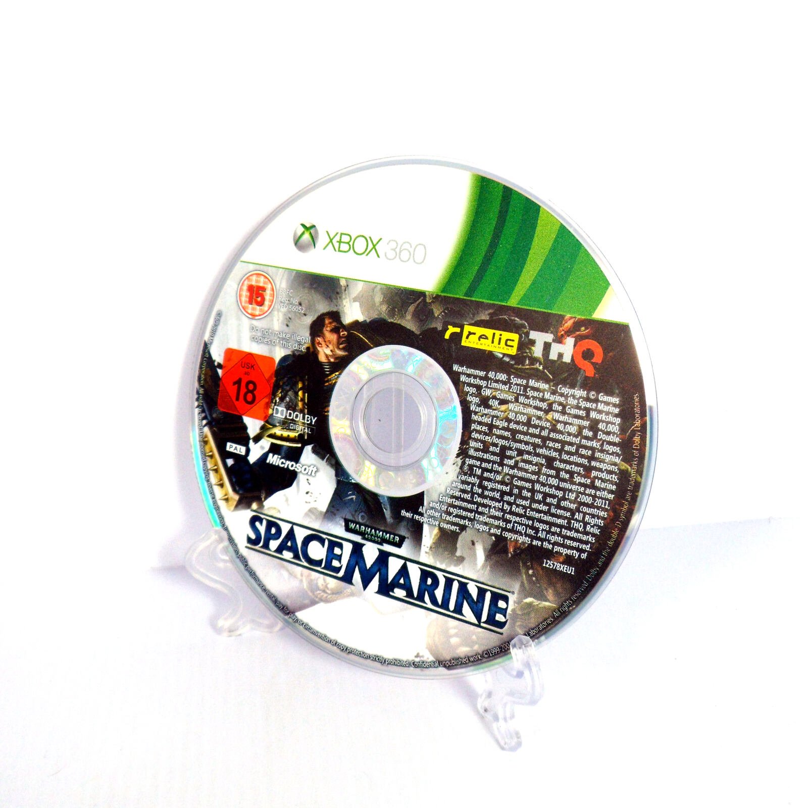 Warhammer 40,000: Space Marine (Microsoft Xbox 360) - ClassicGamer ...