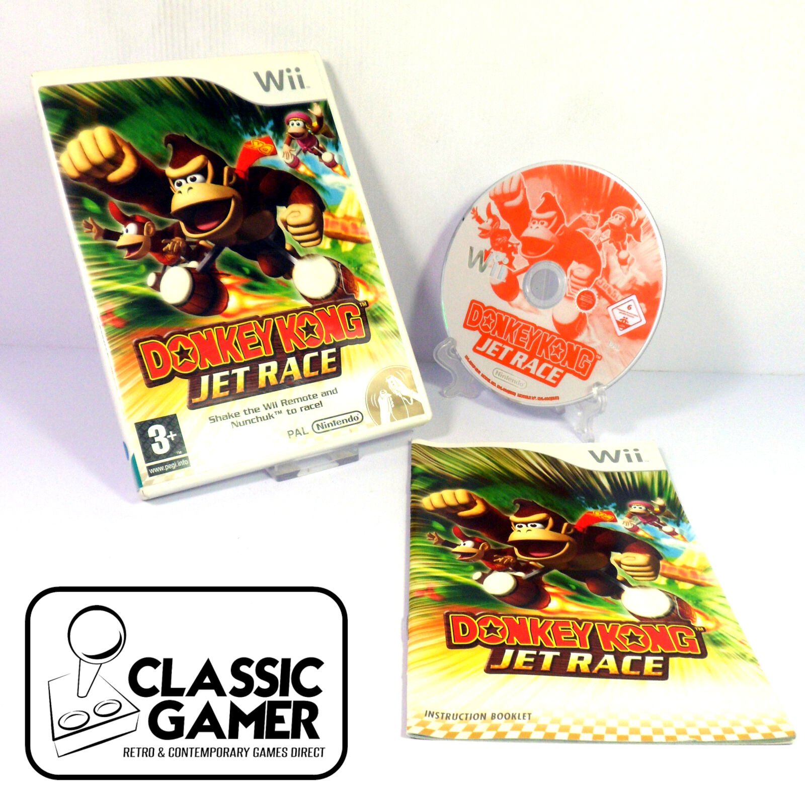 Donkey Kong Jet Race (Nintendo Wii) - ClassicGamer: Classic & Retro ...