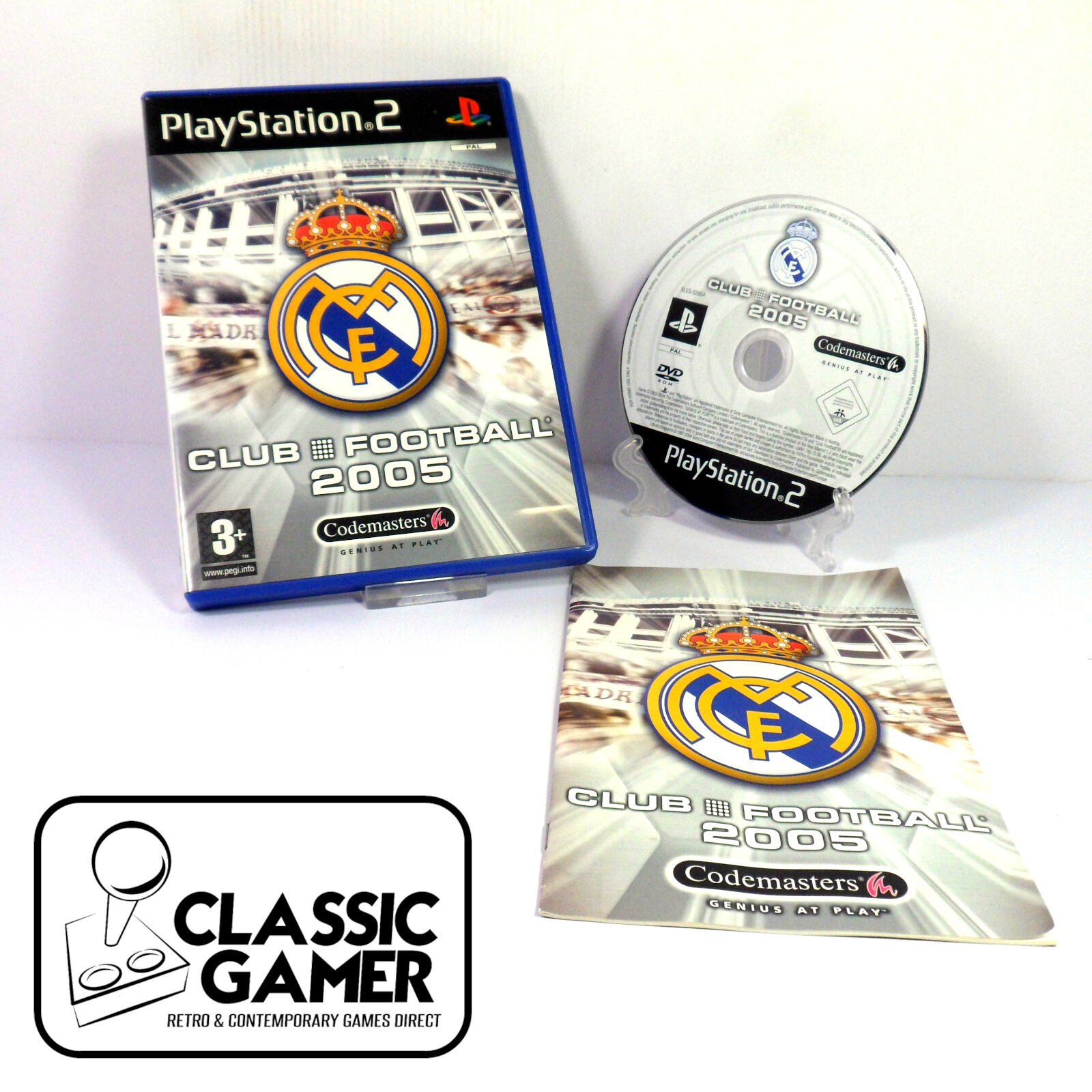 Real Madrid CF Club Football 2005 (Sony PlayStation 2) - ClassicGamer ...